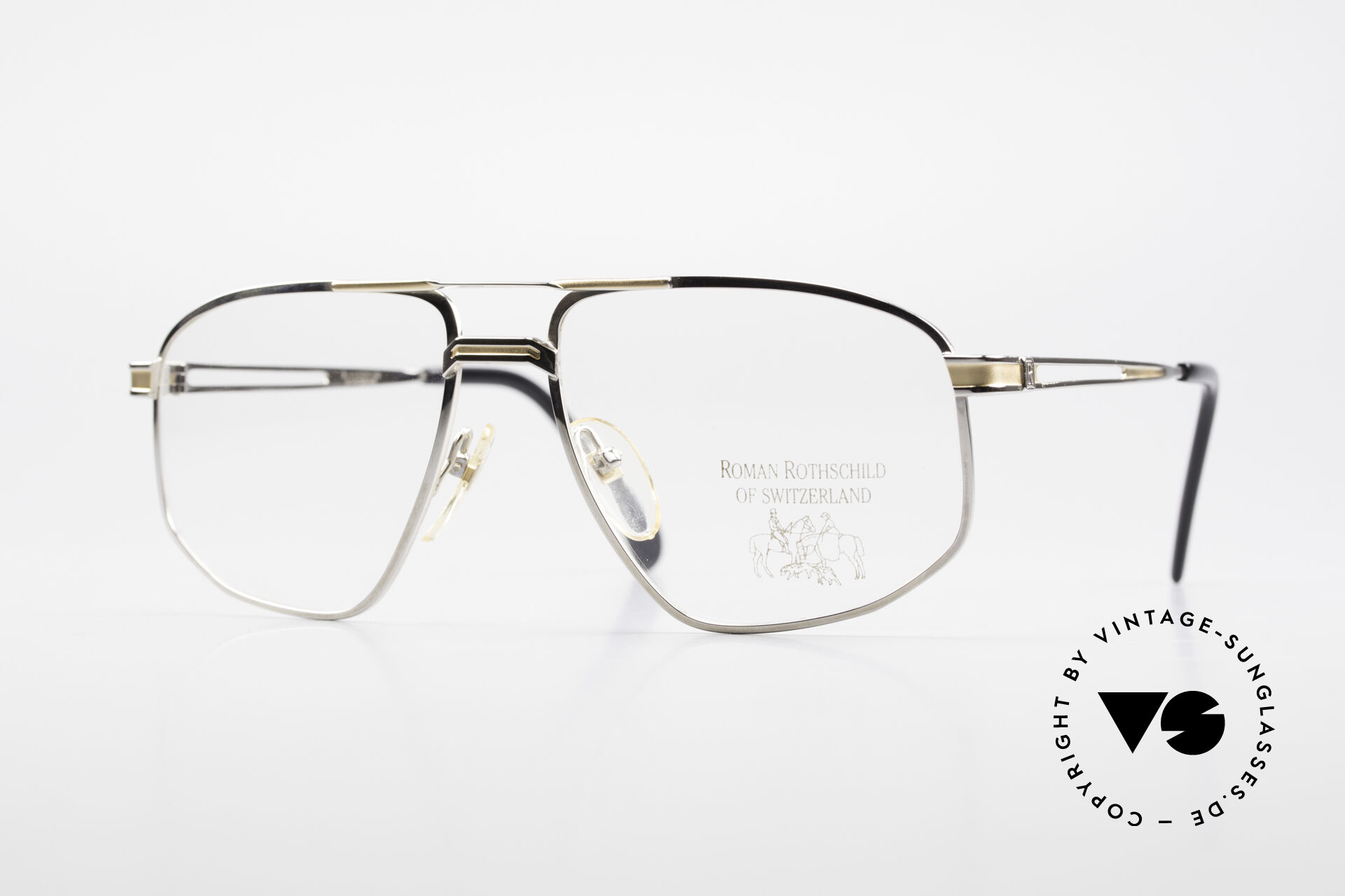 Glasses Roman Rothschild R11 Palladium Finish 18kt Gold