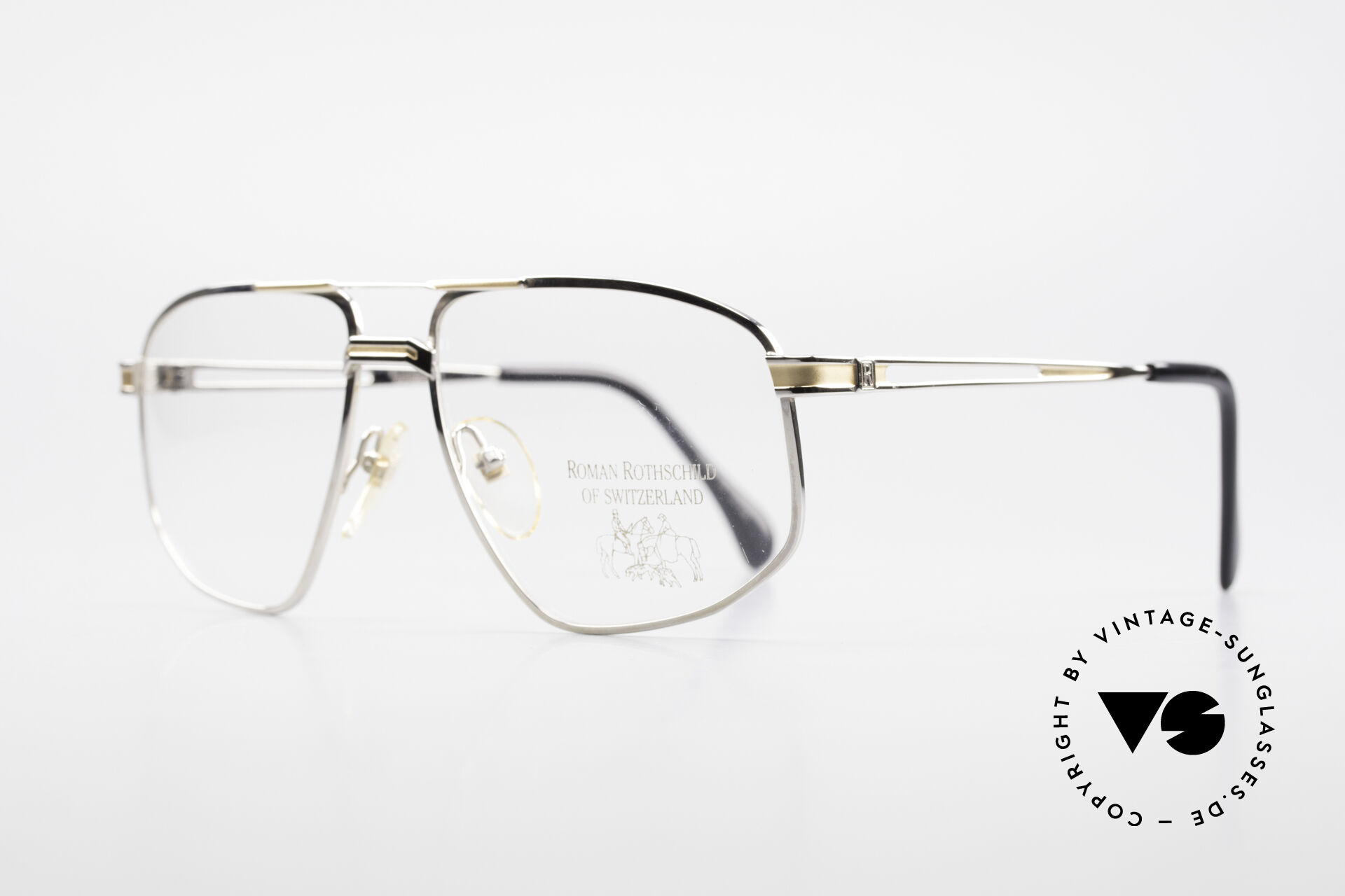 Glasses Roman Rothschild R11 Palladium Finish 18kt Gold