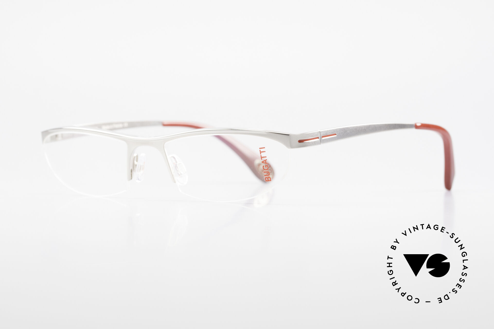 Glasses Bugatti 497 Palladium Vintage Frame Nylor