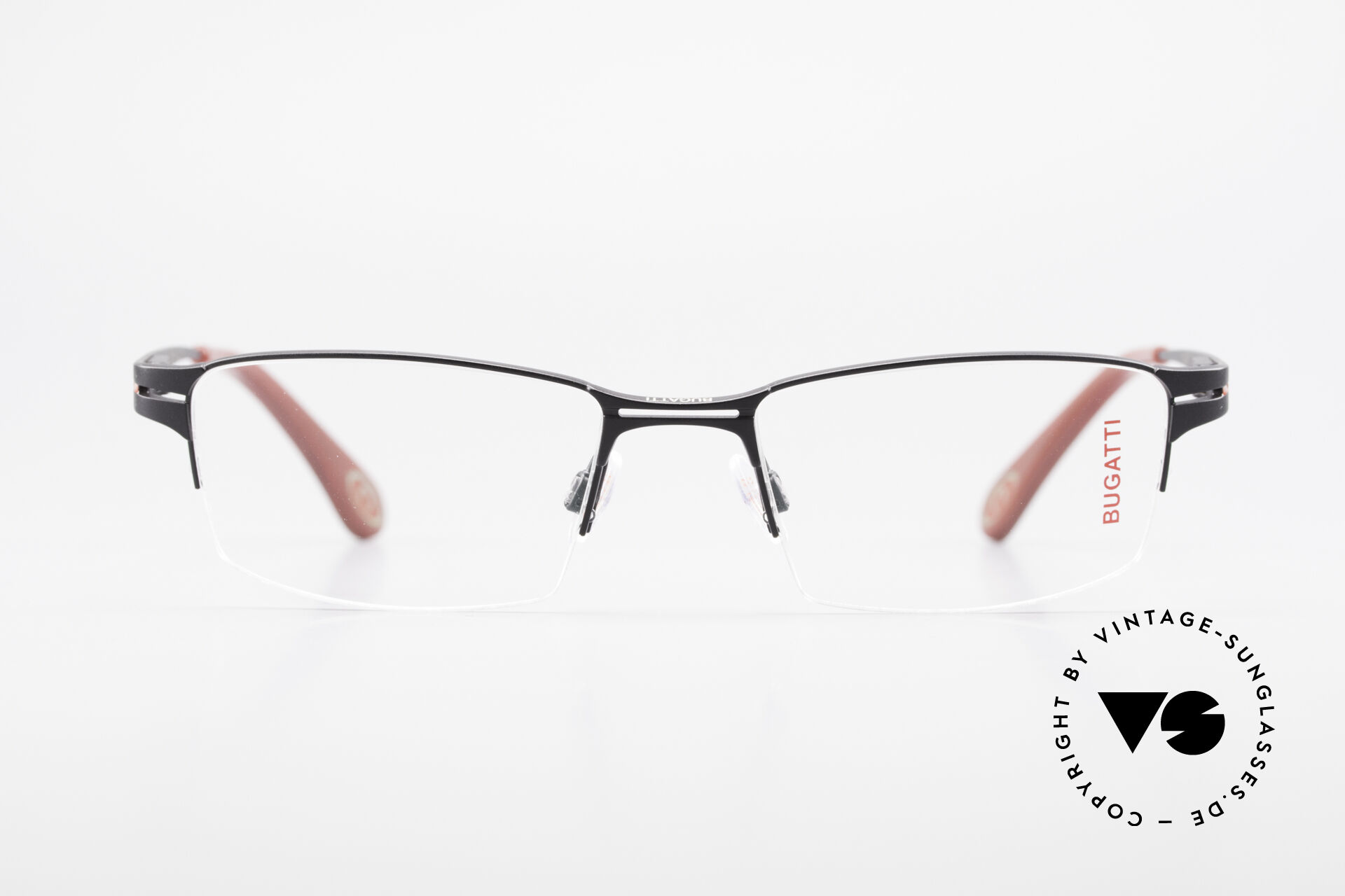 Glasses Bugatti 456 Titanium Eyeglass-Frame Nylor