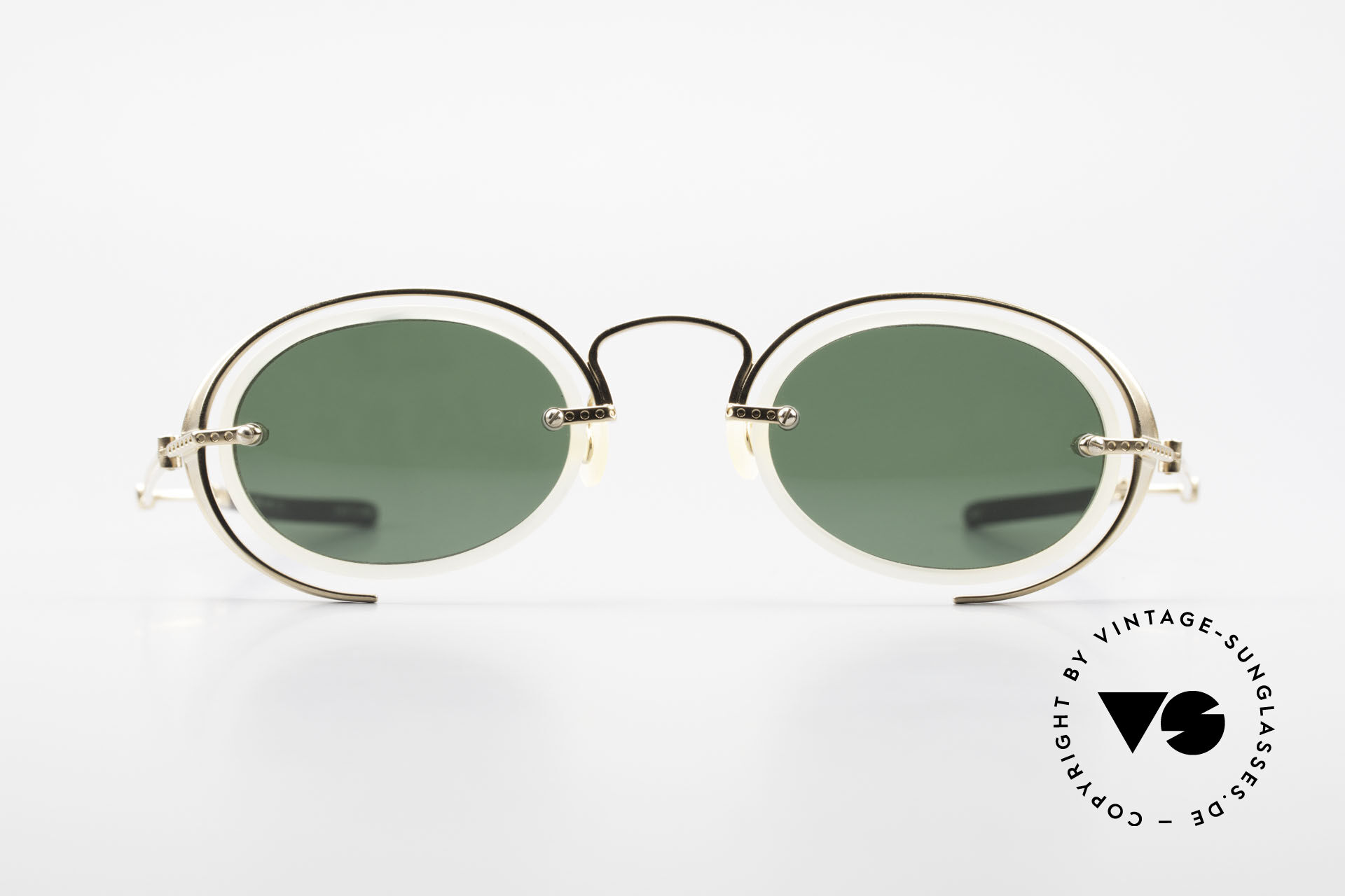 Sunglasses DOX 01 MGP Gold Plated Industrial Frame