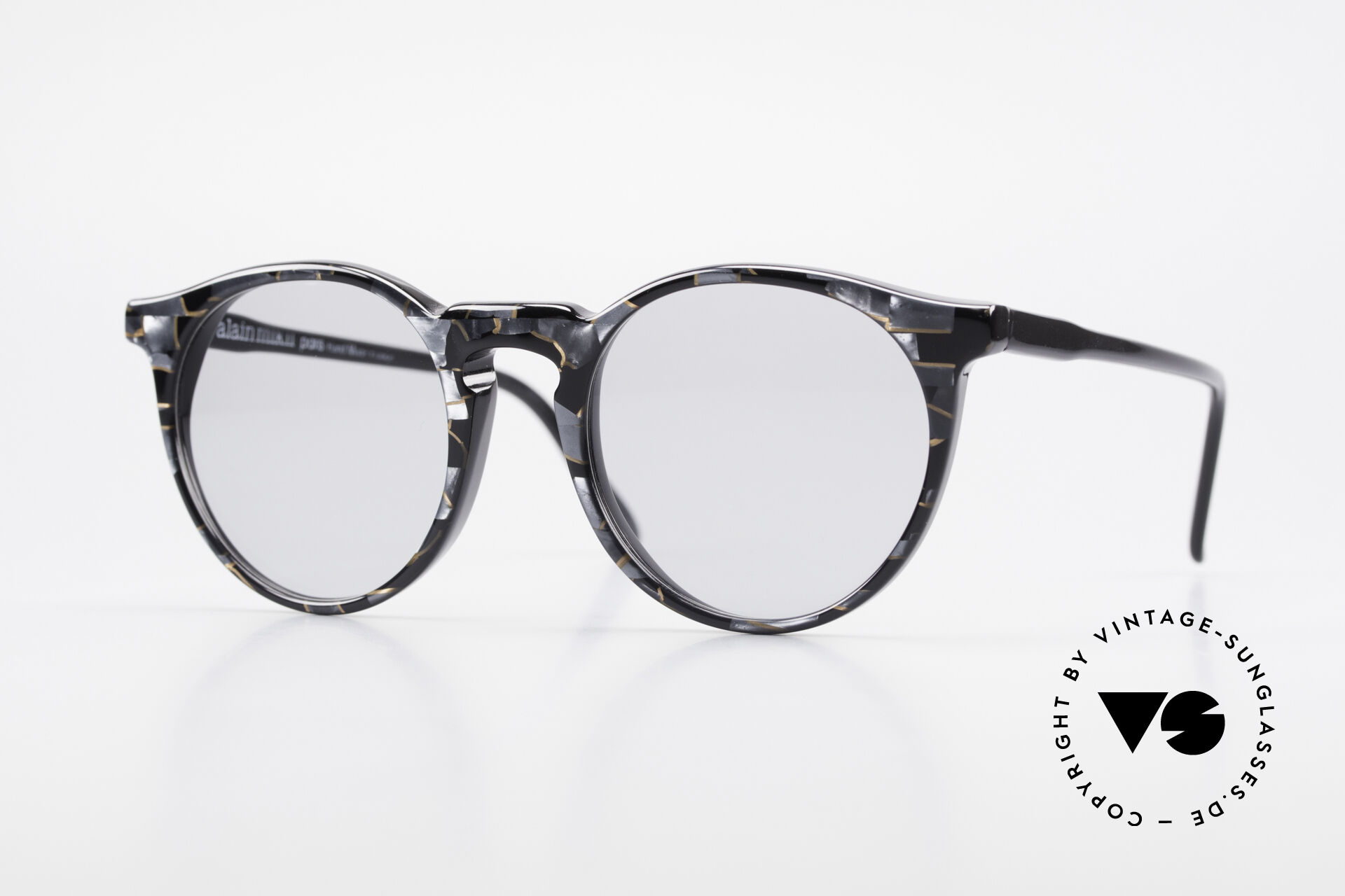 Sunglasses Alain Mikli 034 / 889 Panto Designer Shades 80's