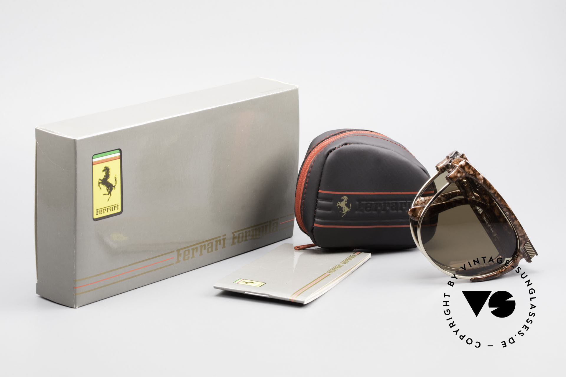 Sunglasses Ferrari F27/S Rare Carbonio Folding Shades