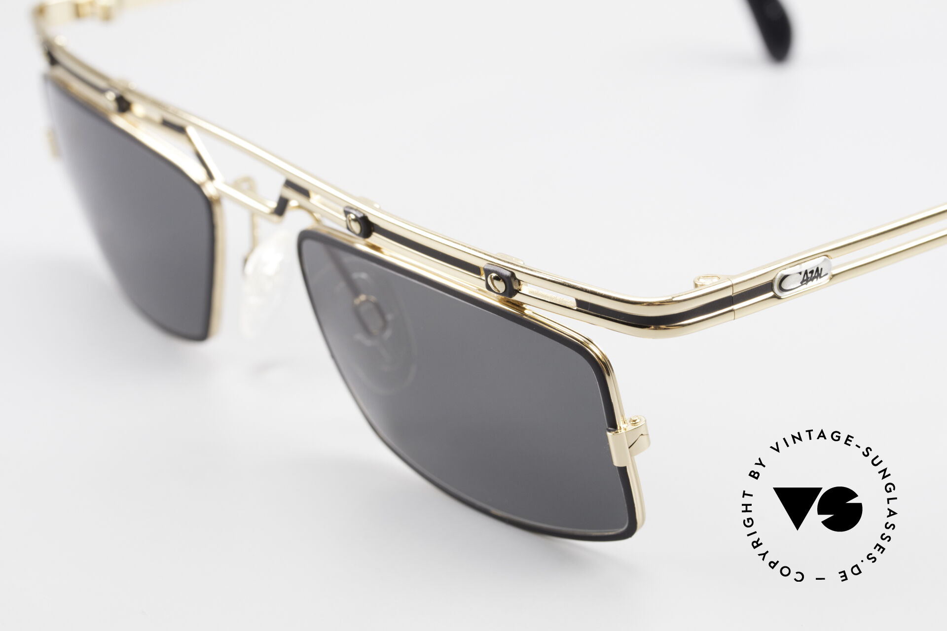 Sunglasses Cazal 975 Square Vintage Sunglasses 90's