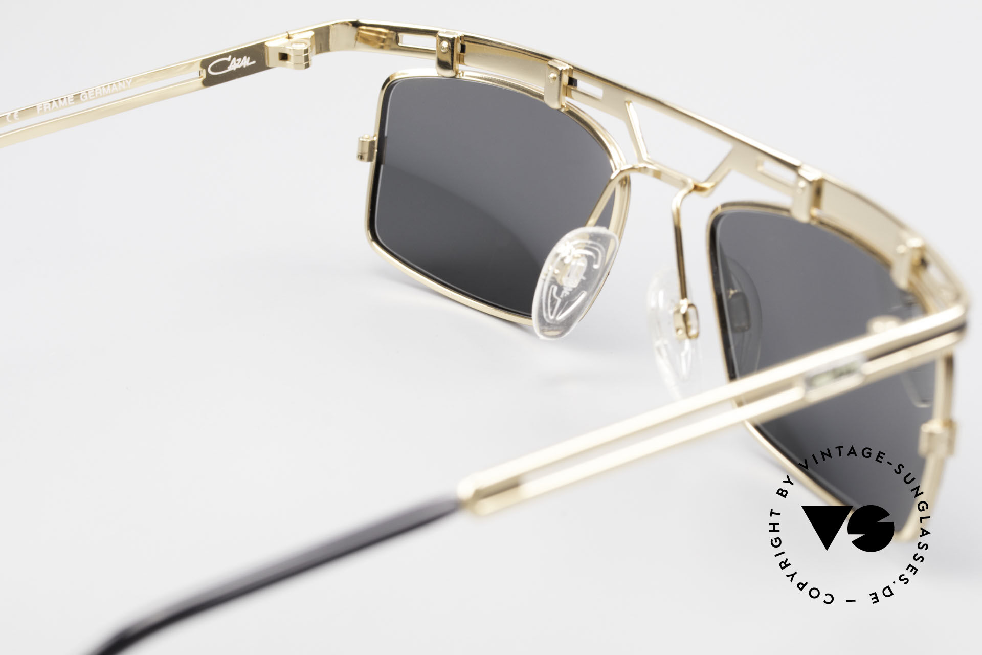 Sunglasses Cazal 975 Square Vintage Sunglasses 90's