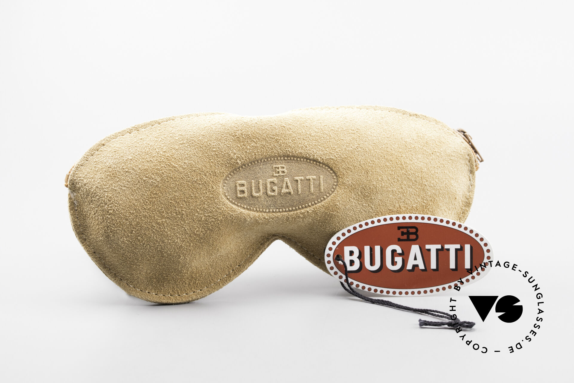 Sunglasses Bugatti 65282 Vintage Frame With Sun Clip