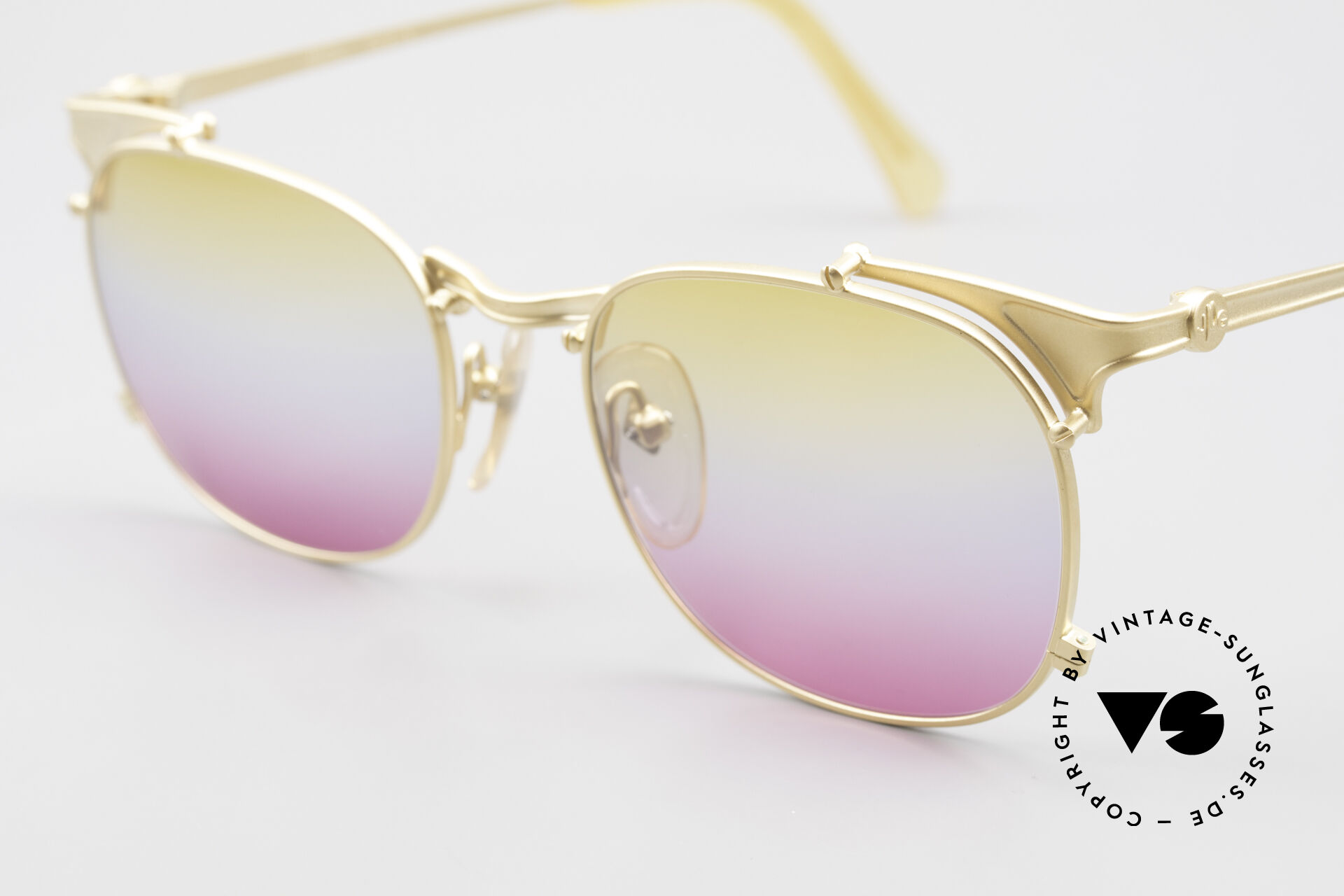 Sunglasses Jean Paul Gaultier 56-2175 Yellow Pink Gradient Lenses