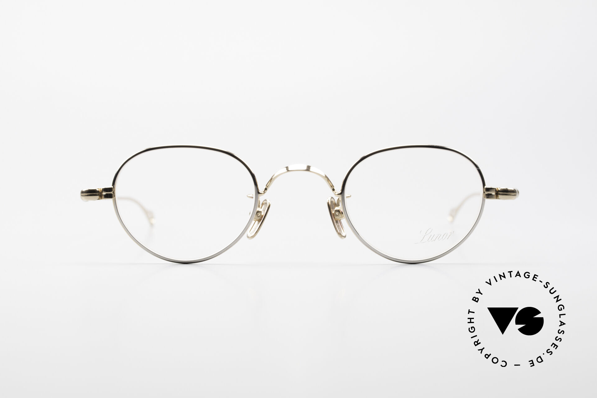 Glasses Lunor V 103 Platinum Frame Front