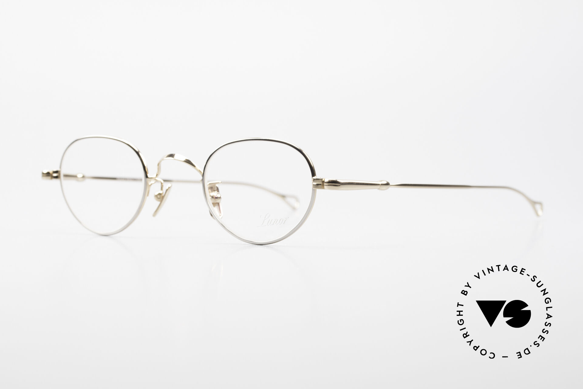 Glasses Lunor V 103 Platinum Frame Front