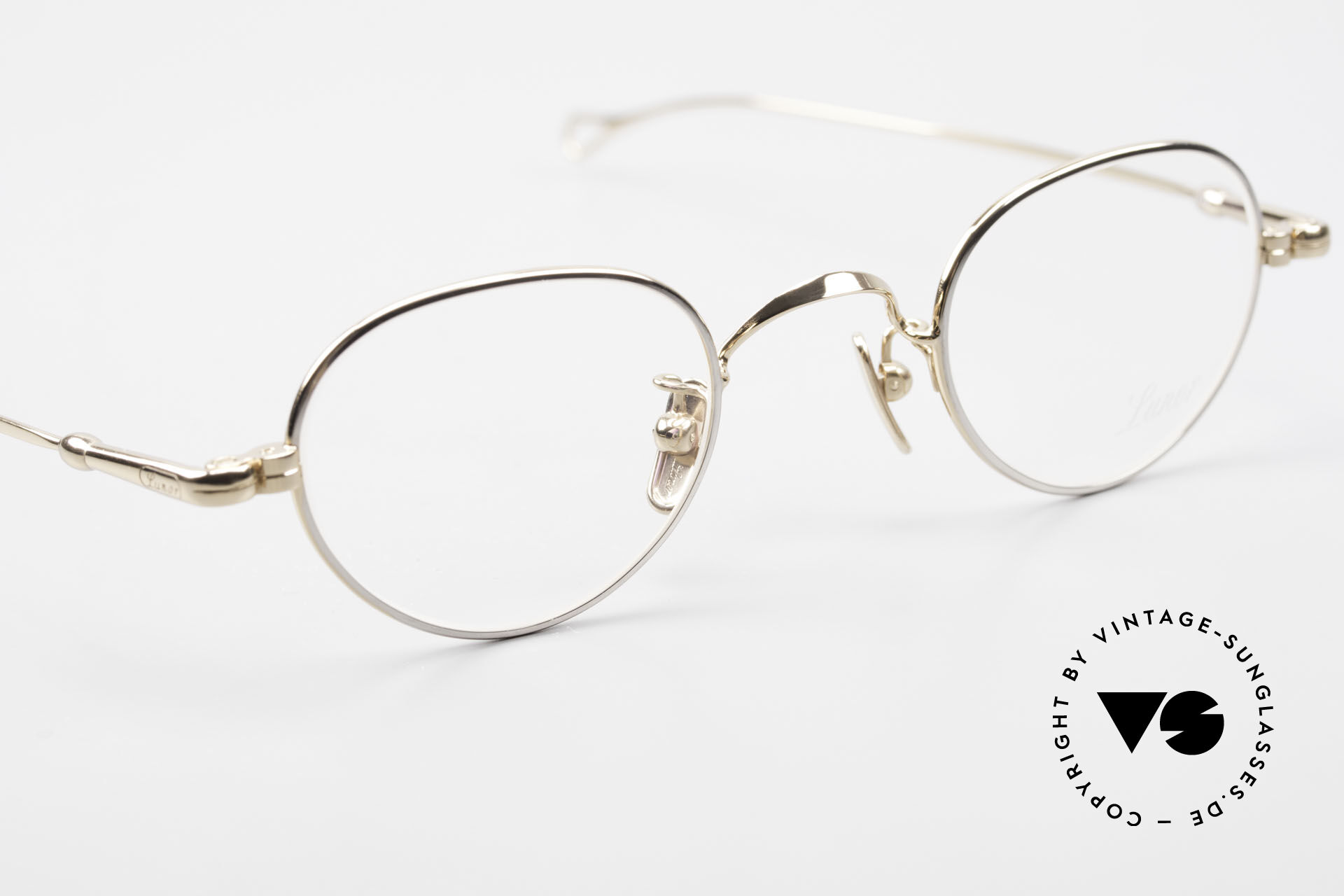 Glasses Lunor V 103 Platinum Frame Front