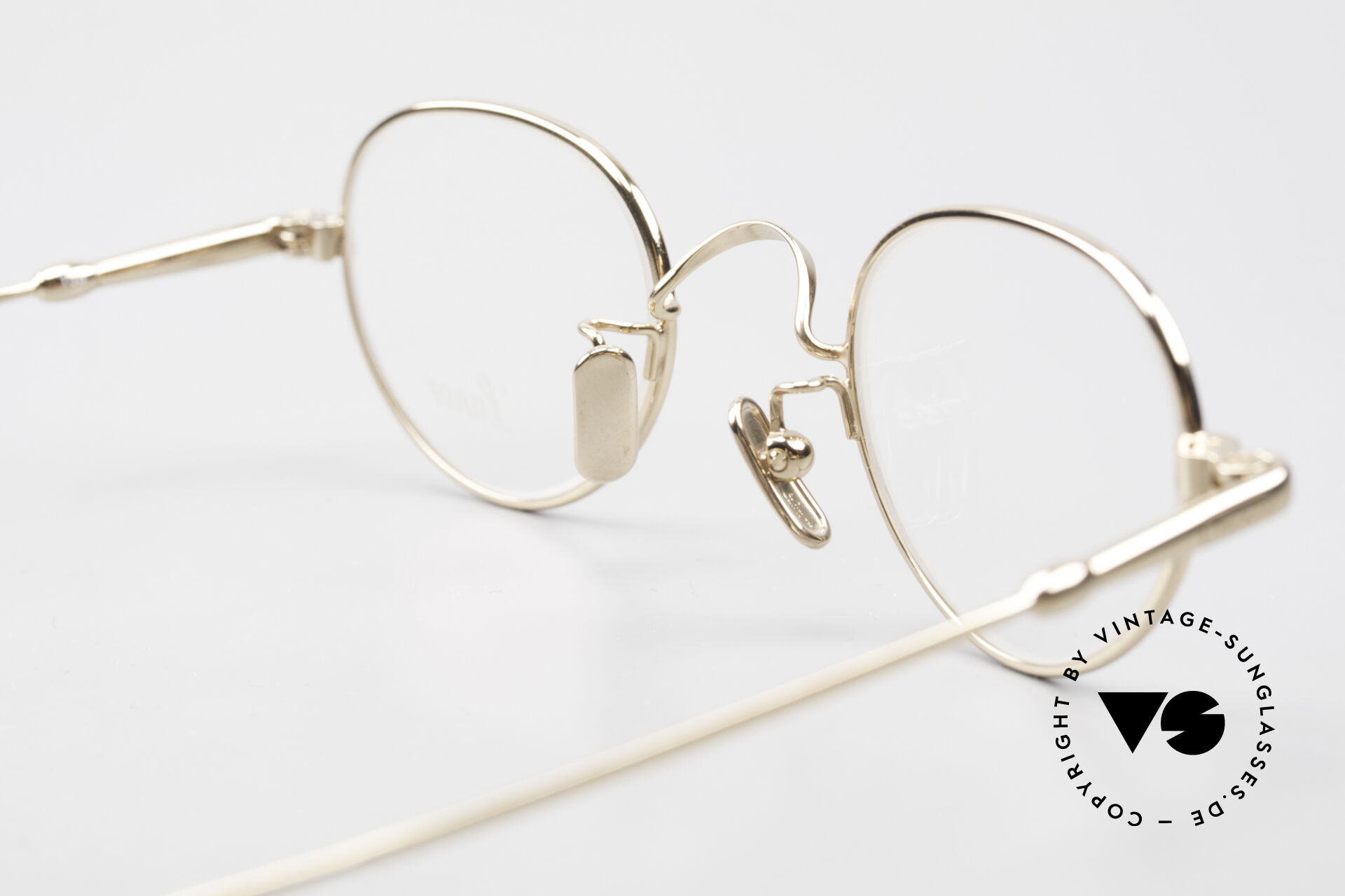 Glasses Lunor V 103 Platinum Frame Front