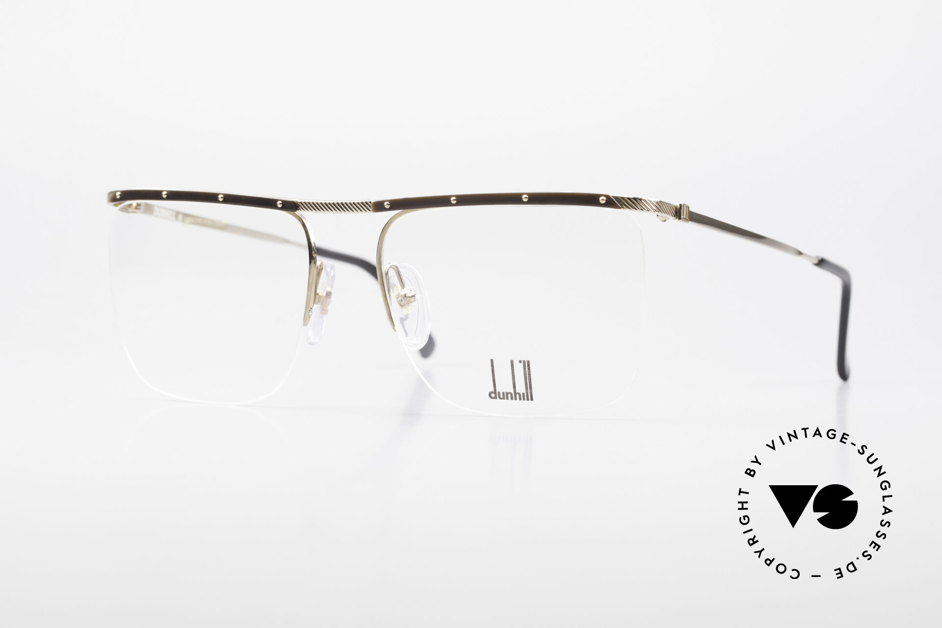 Glasses Dunhill 6056 80's Genuine Horn Trims