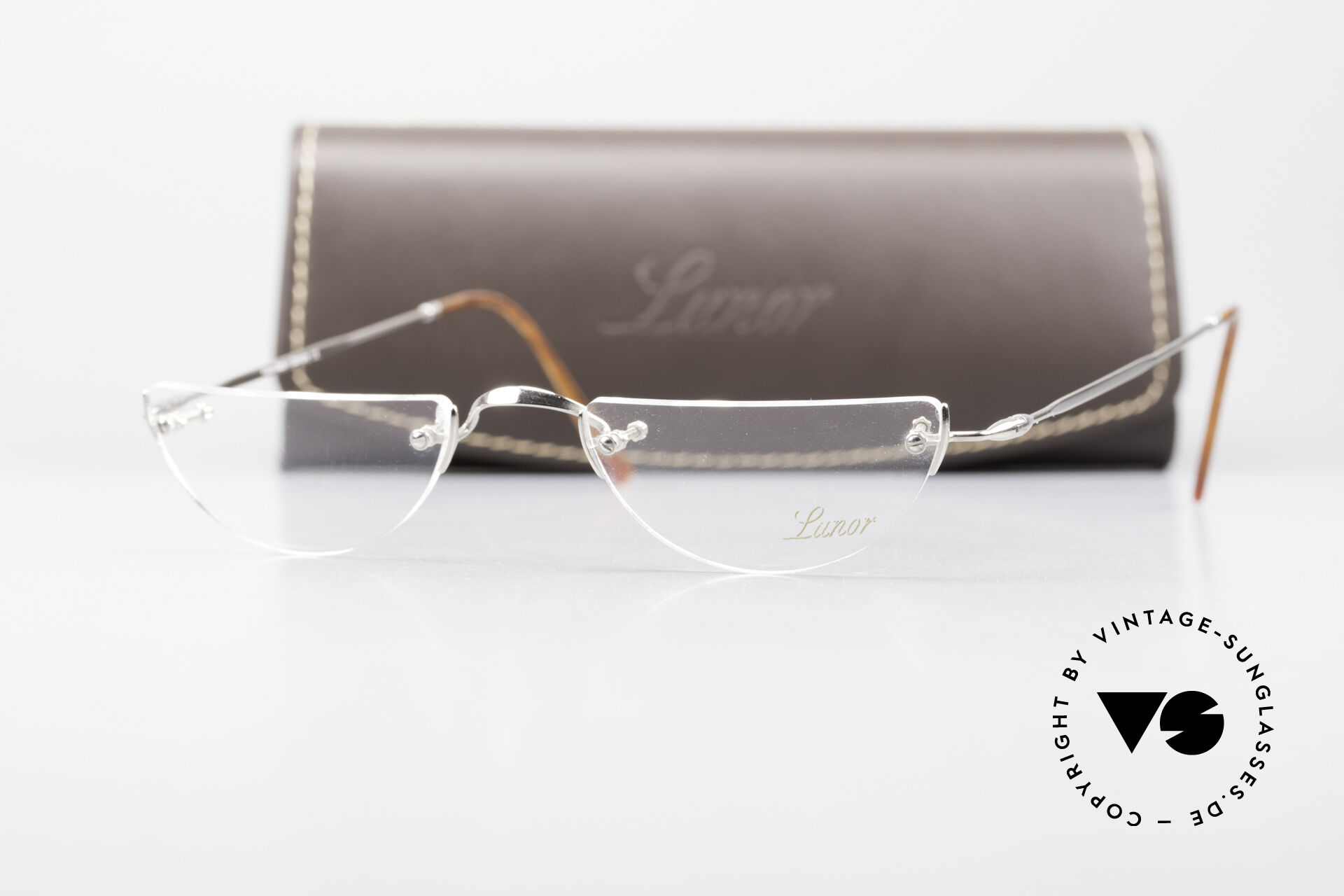 Glasses Lunor Hey 1 Classic Reading Rimless Reading Eyeglasses