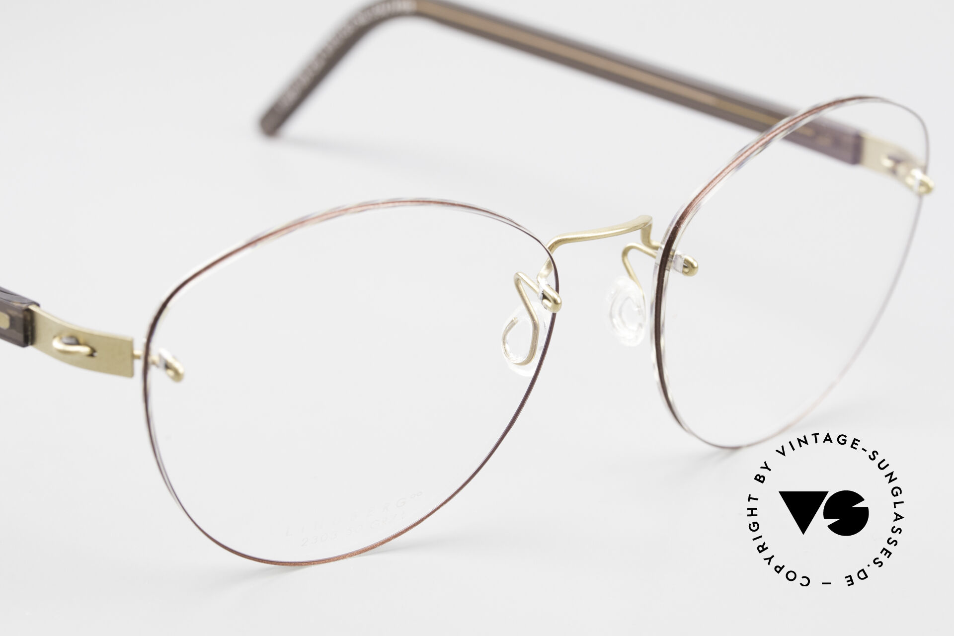 Glasses Lindberg 2303 Strip Titan Rimless Titanium Ladies Frame