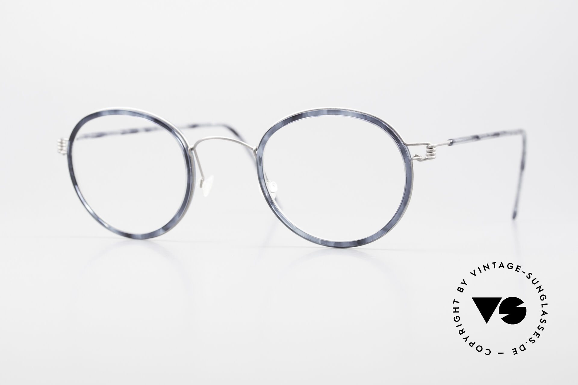 Glasses Lindberg Lex Air Titan Rim Panto Glasses Women Men Titan