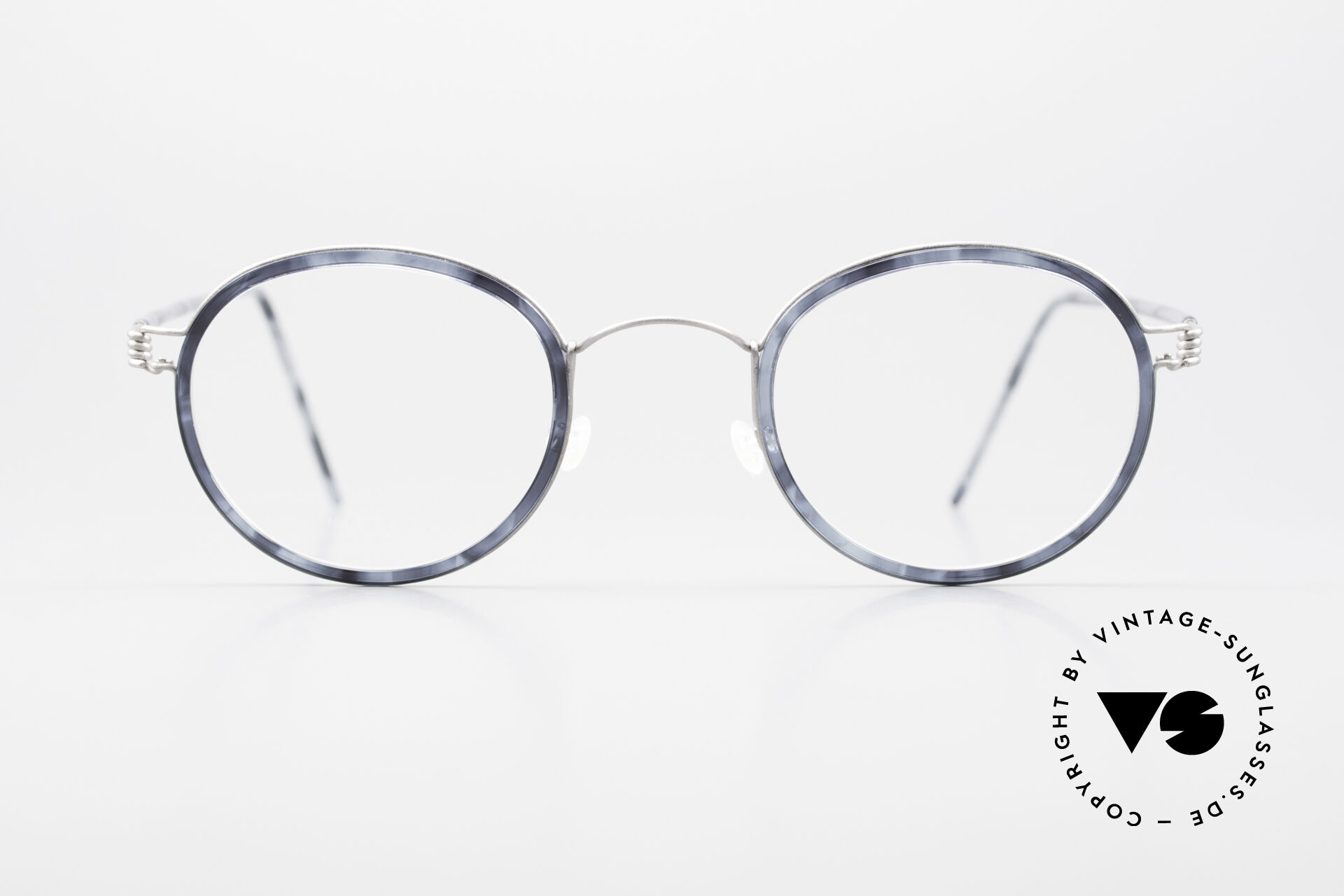 Glasses Lindberg Lex Air Titan Rim Panto Glasses Women Men Titan