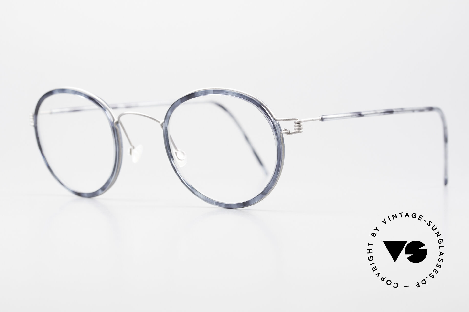 Glasses Lindberg Lex Air Titan Rim Panto Glasses Women Men Titan