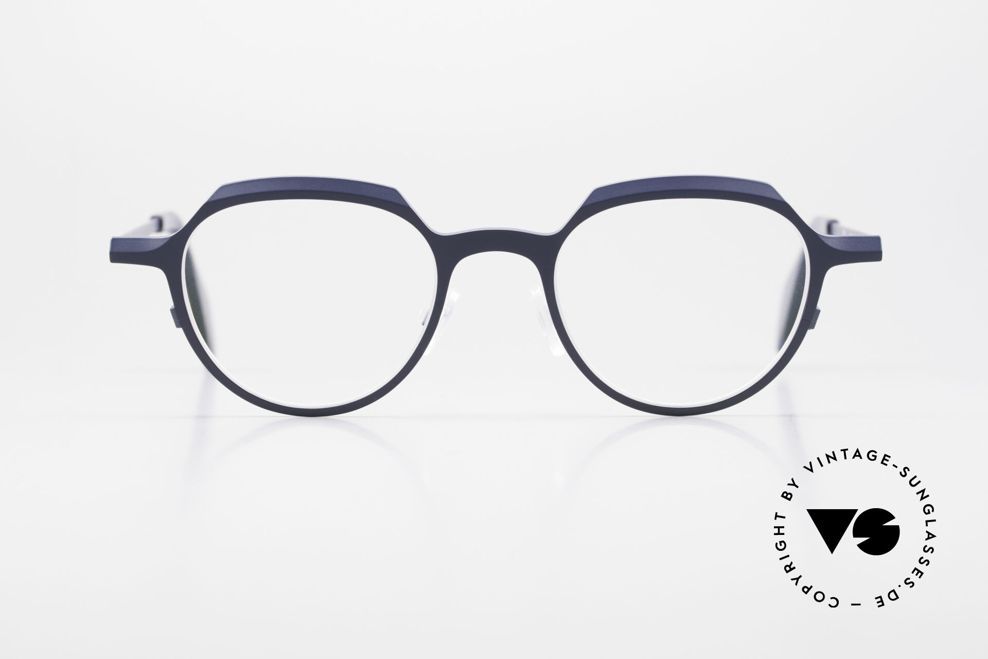 Glasses Theo Belgium Obus Panto Designer Titanium