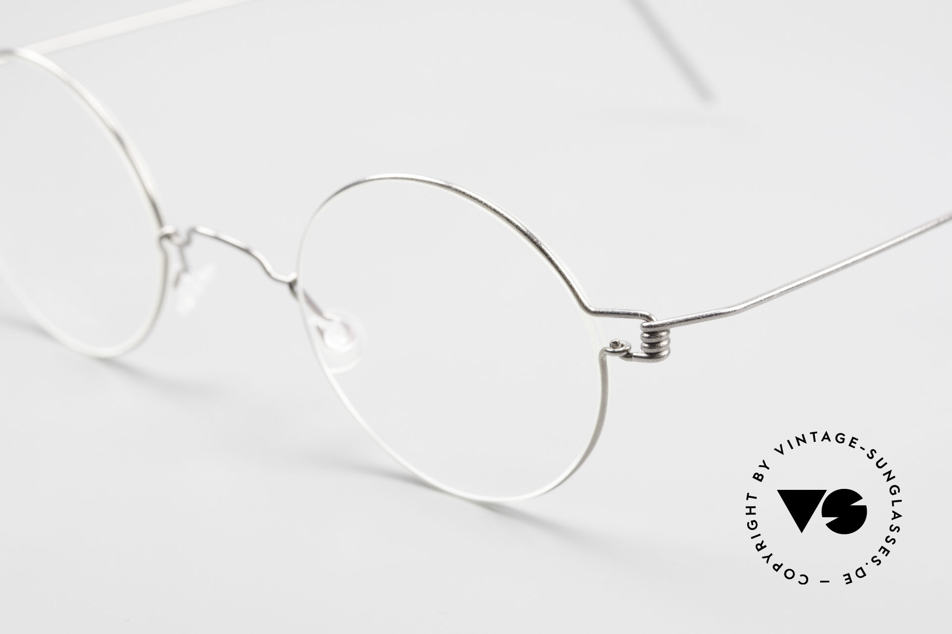 Glasses Lindberg Corona Air Titan Rim Round Titanium Frame Unisex