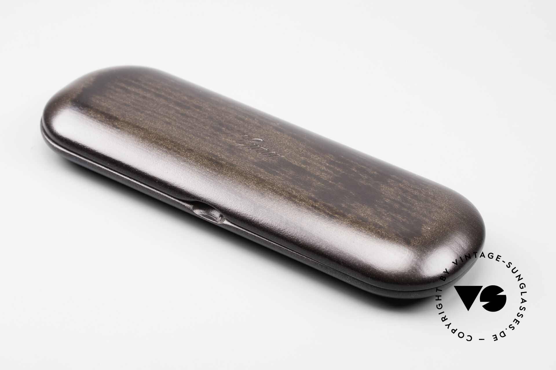 Sunglasses Lunor Wooden Folding Case - E Solid Wood Case Wenge In Size E