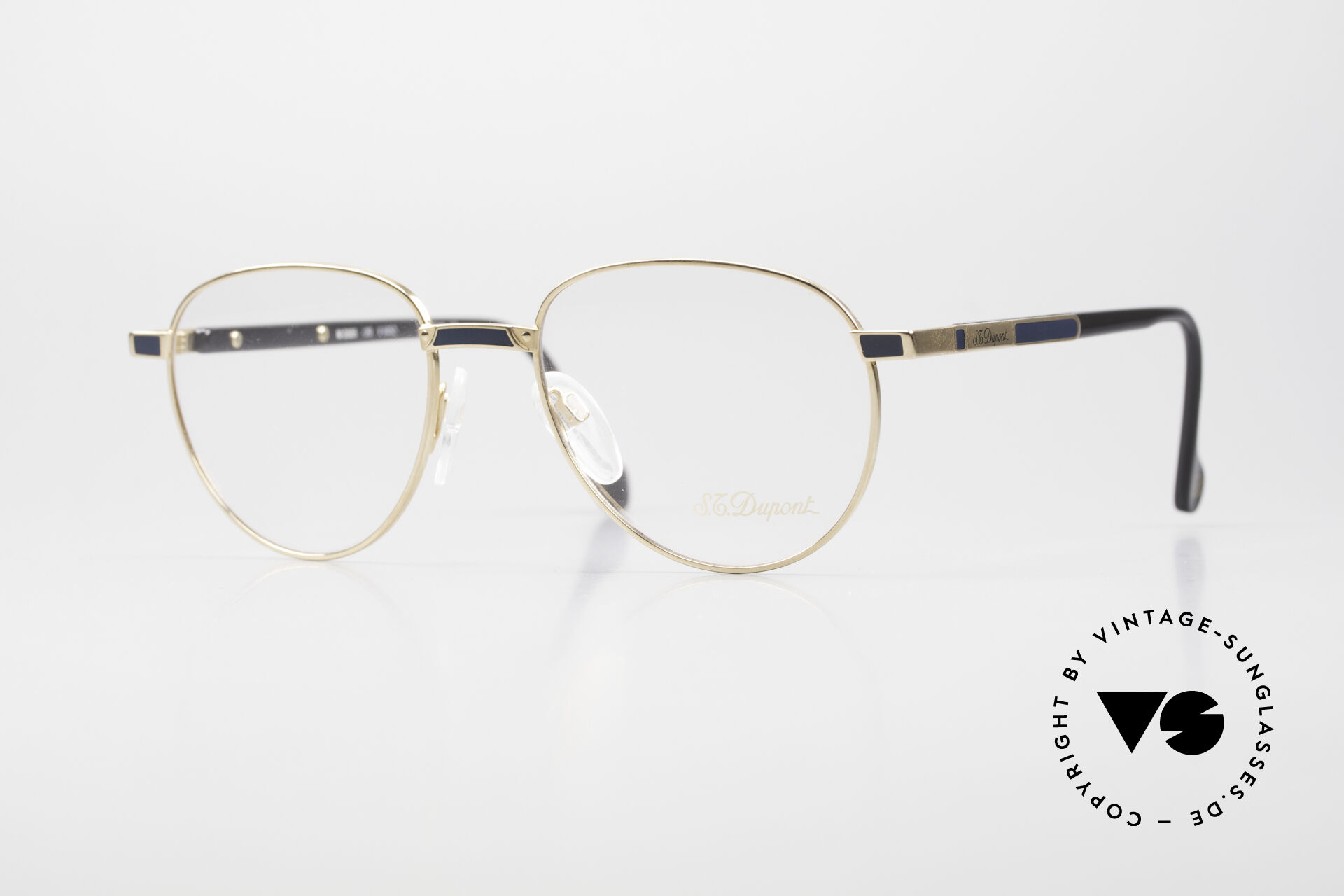 Glasses S.T. Dupont D005 Men's Luxury Panto Eyeglasses