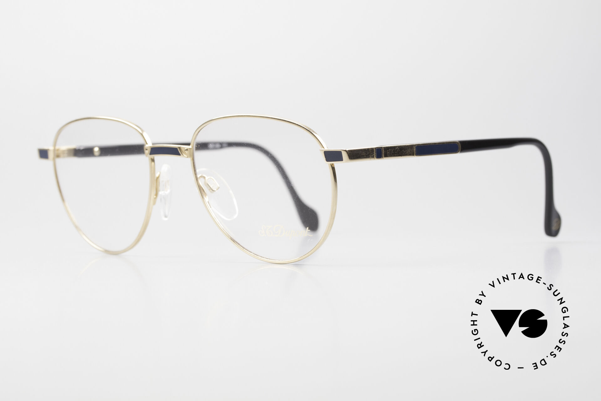 Glasses S.T. Dupont D005 Men's Luxury Panto Eyeglasses