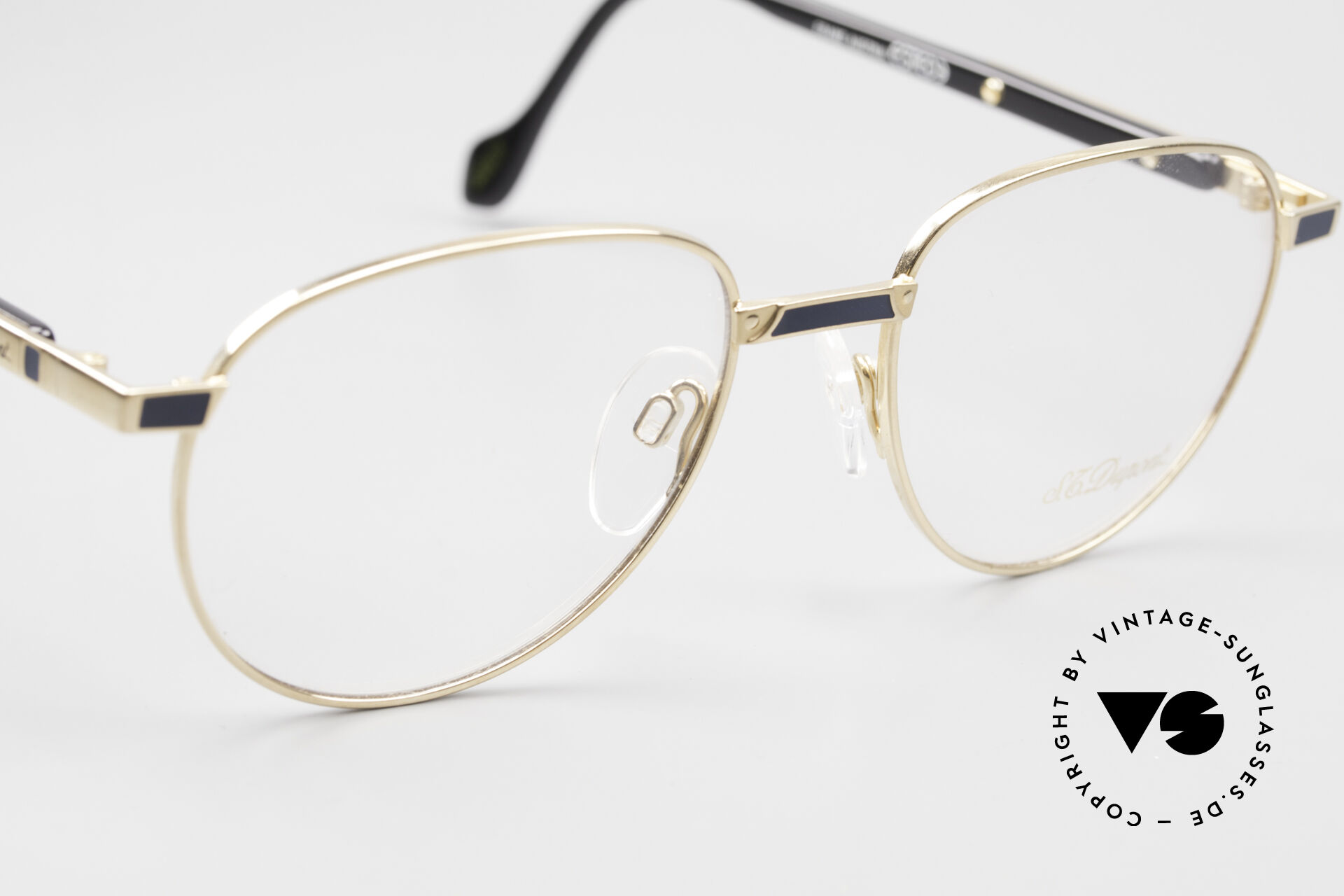 Glasses S.T. Dupont D005 Men's Luxury Panto Eyeglasses