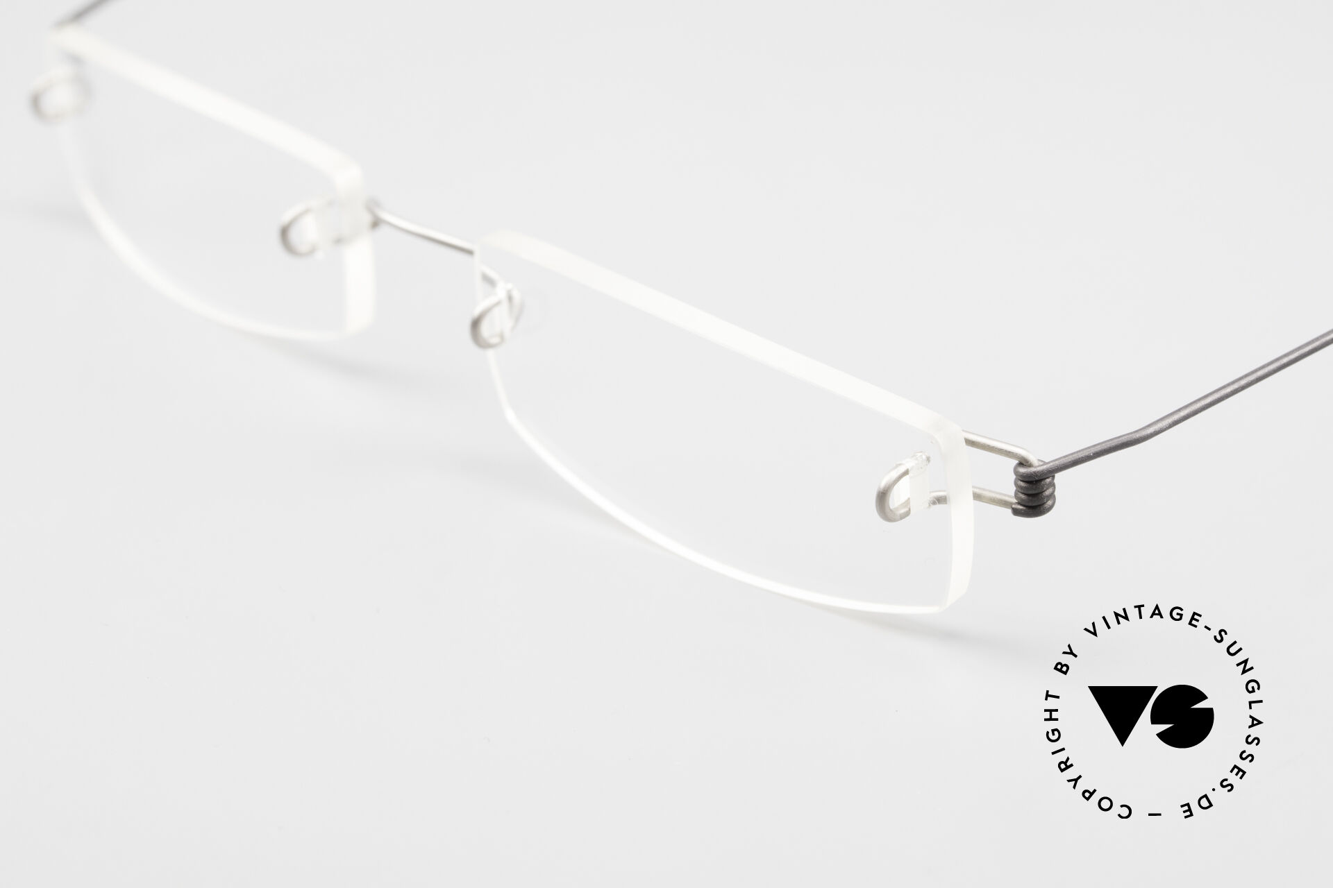 Glasses Lindberg Air Titan 347 Rimless Titanium Frame