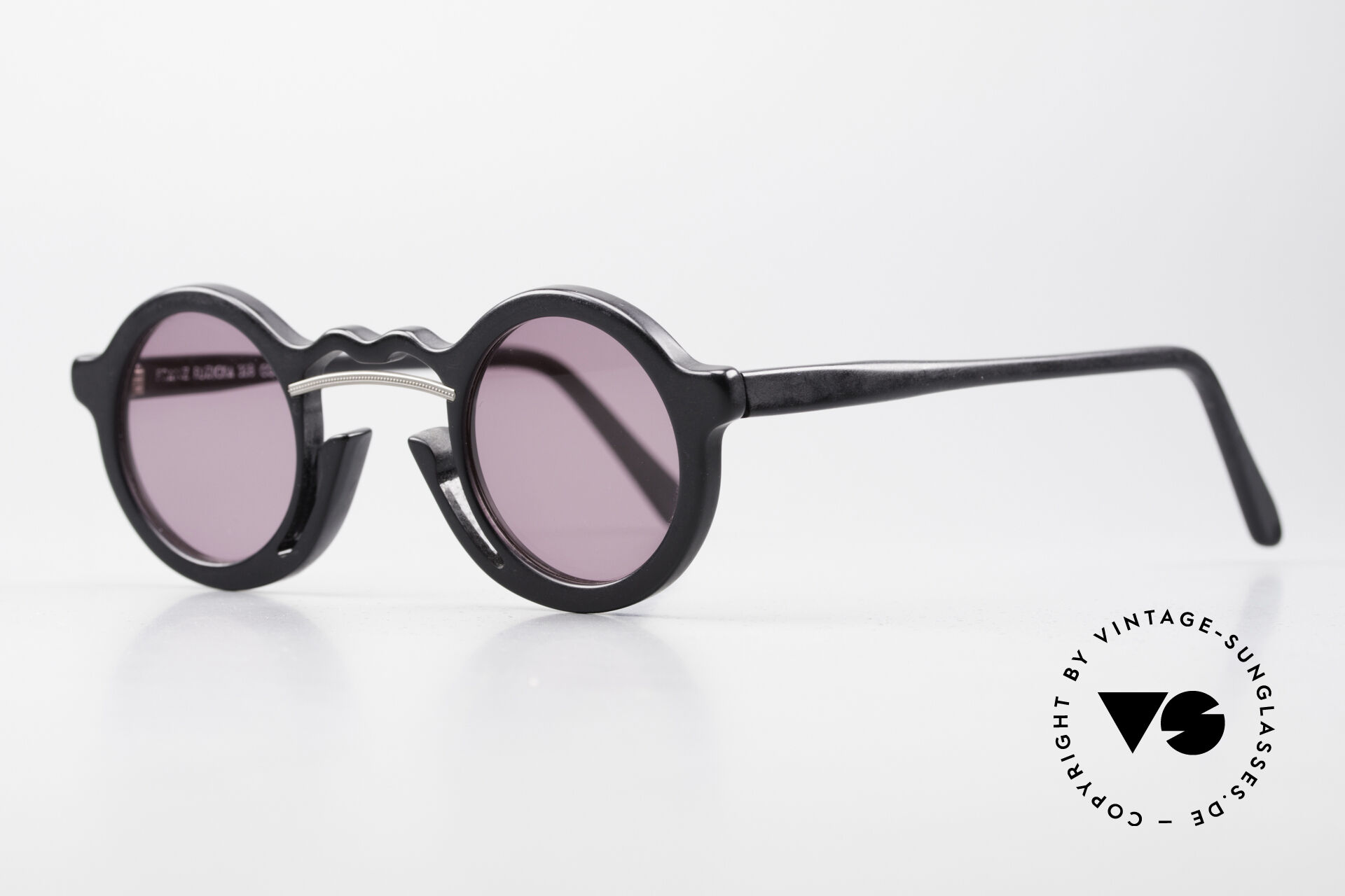 Sunglasses Franz Ruzicka 328 Crazy Small Round 90's Frame