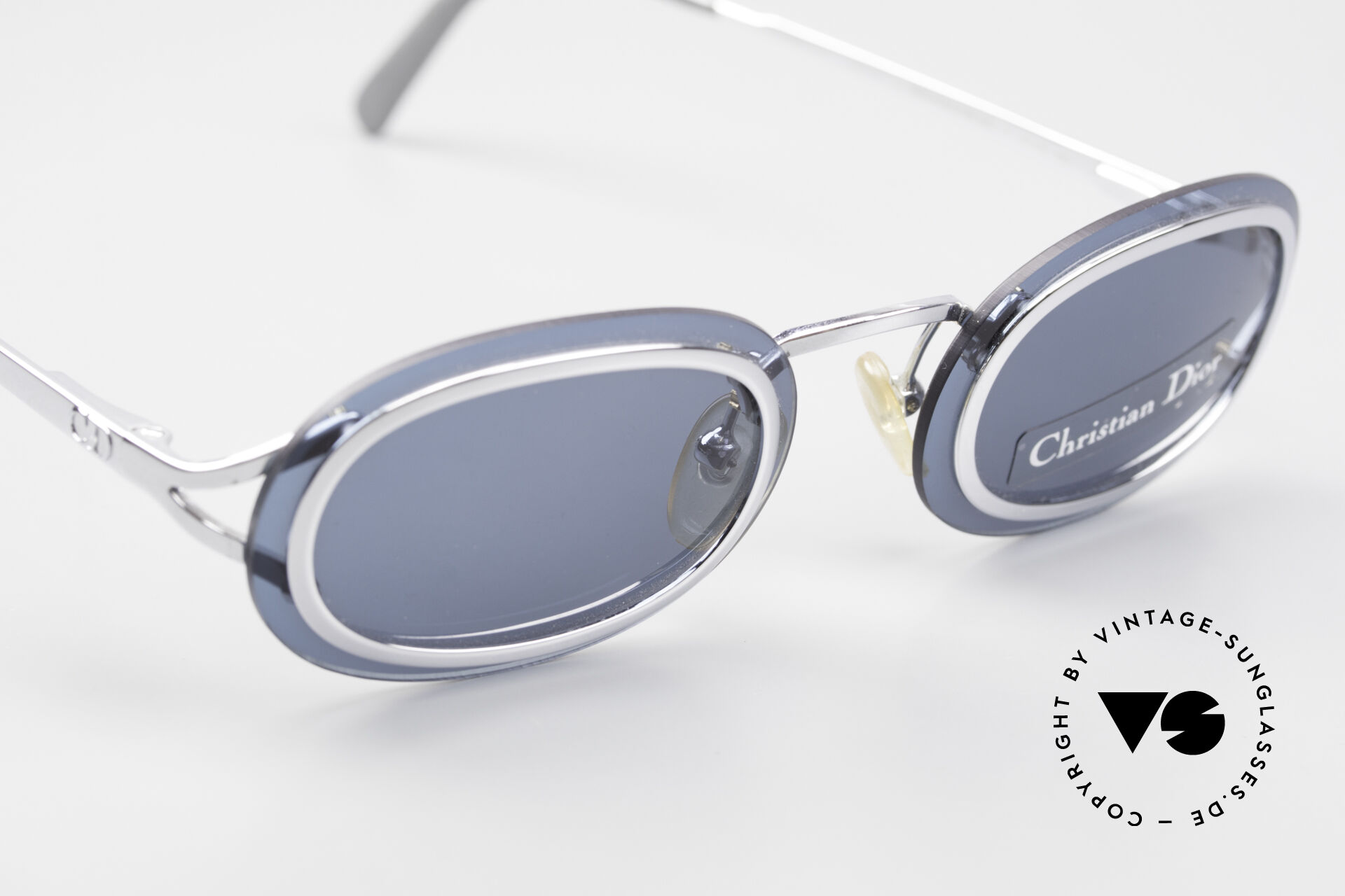 Sunglasses Christian Dior 2970 Rimless Oval Shades 1998