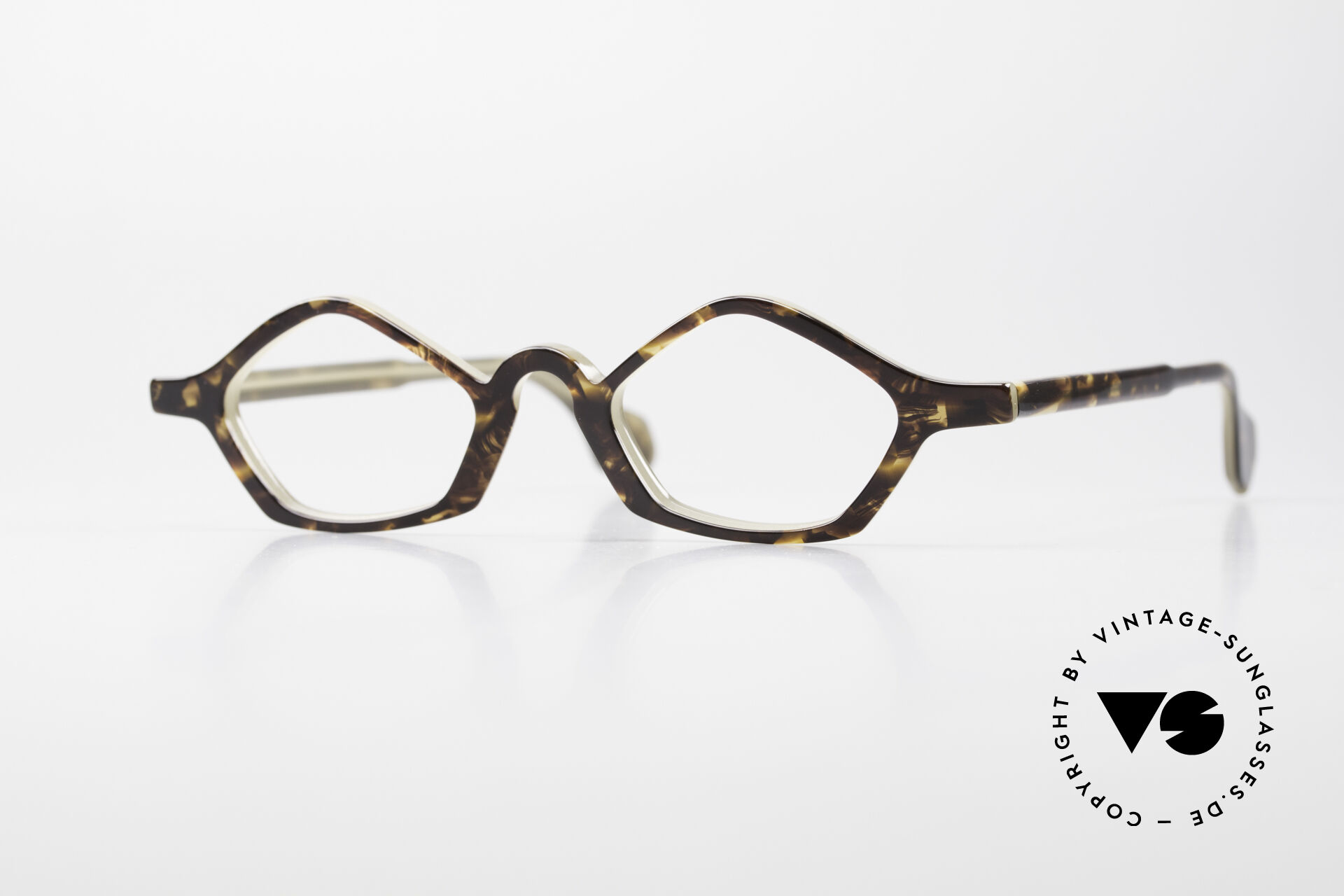 Glasses Theo Belgium Polygone Geometrical Plastic Frame