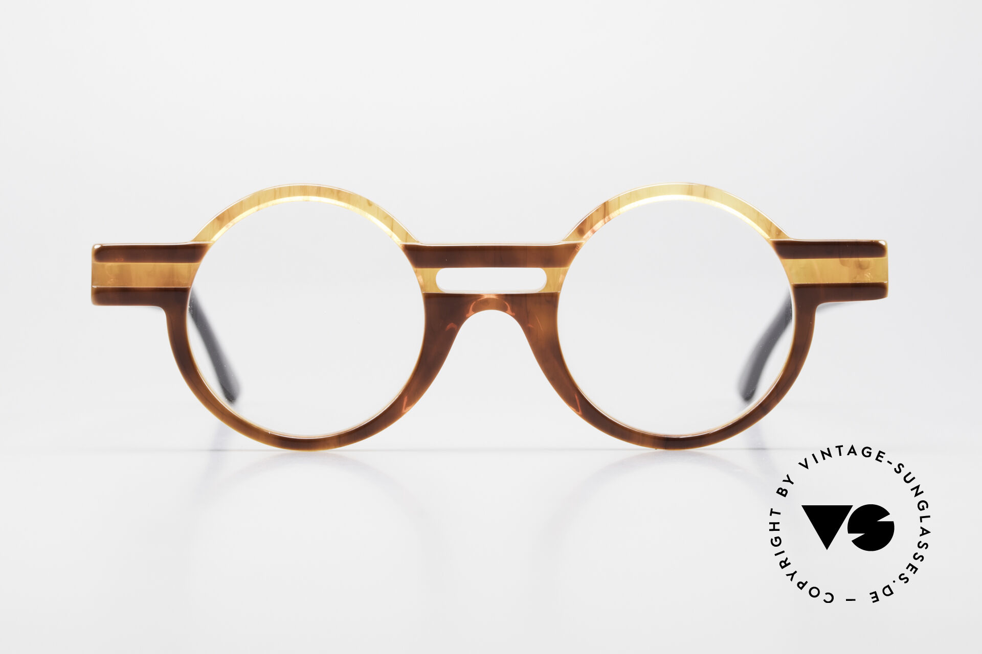 Glasses Theo Belgium Tsukat Round Designer Frame 1992