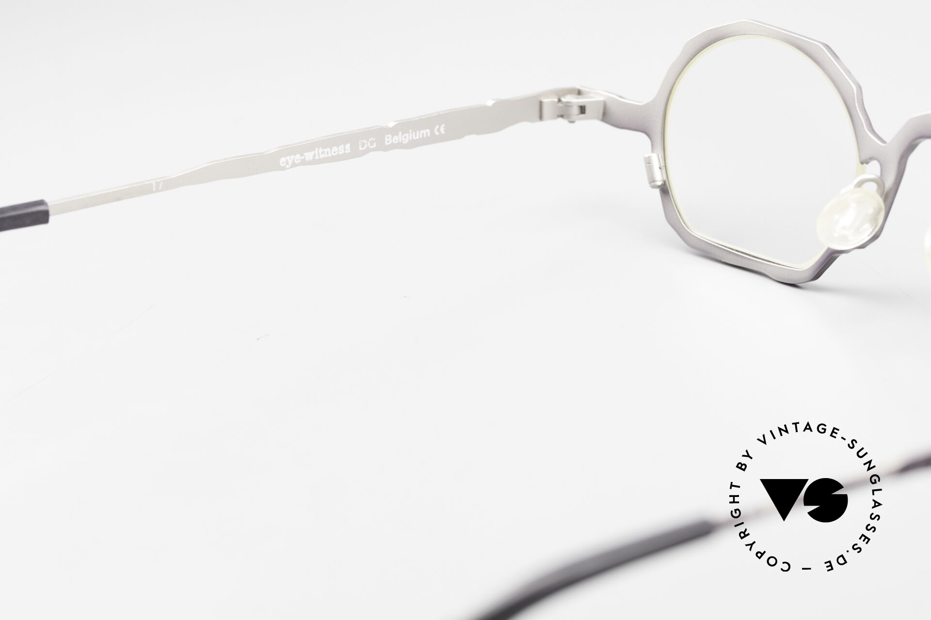 Glasses Theo Belgium Eye-Witness DG Designer Eyewear From 1998