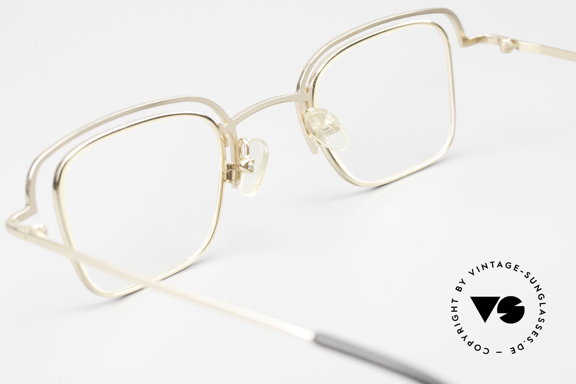 Glasses Theo Belgium Lait Men's Frame Gold Ladies Specs