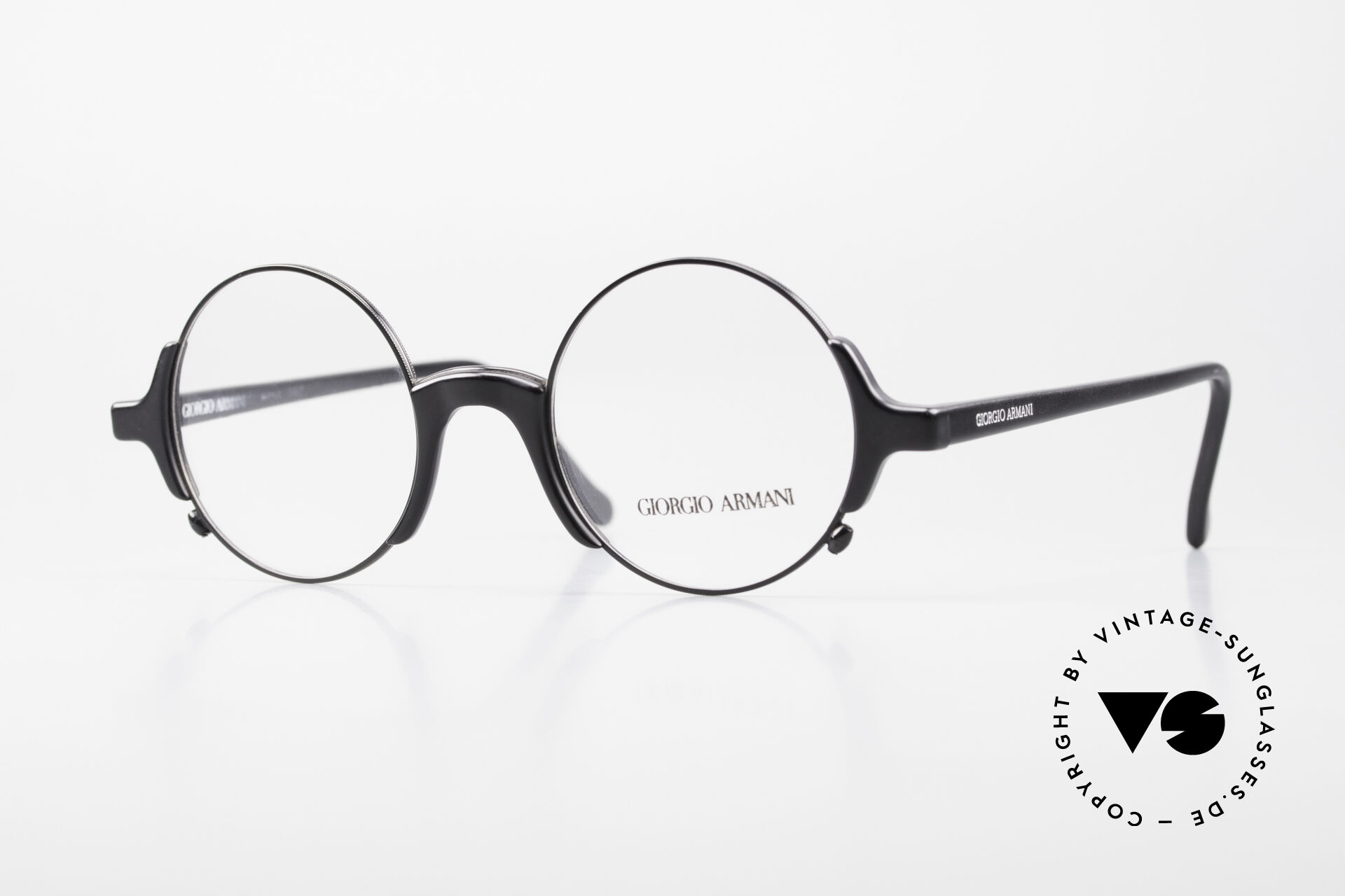 Glasses Giorgio Armani 326 Round 90's Designer Specs