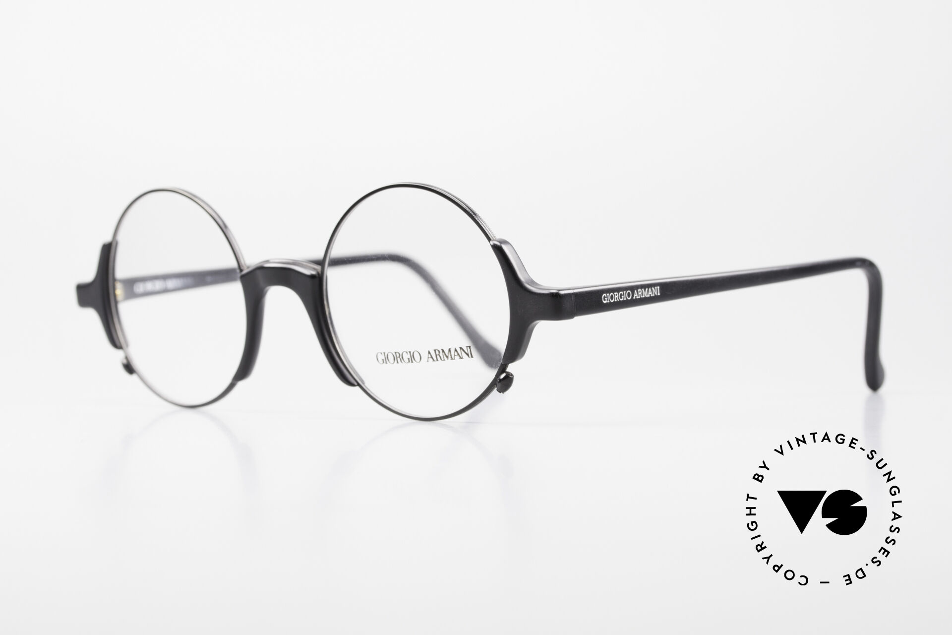 Glasses Giorgio Armani 326 Round 90's Designer Specs