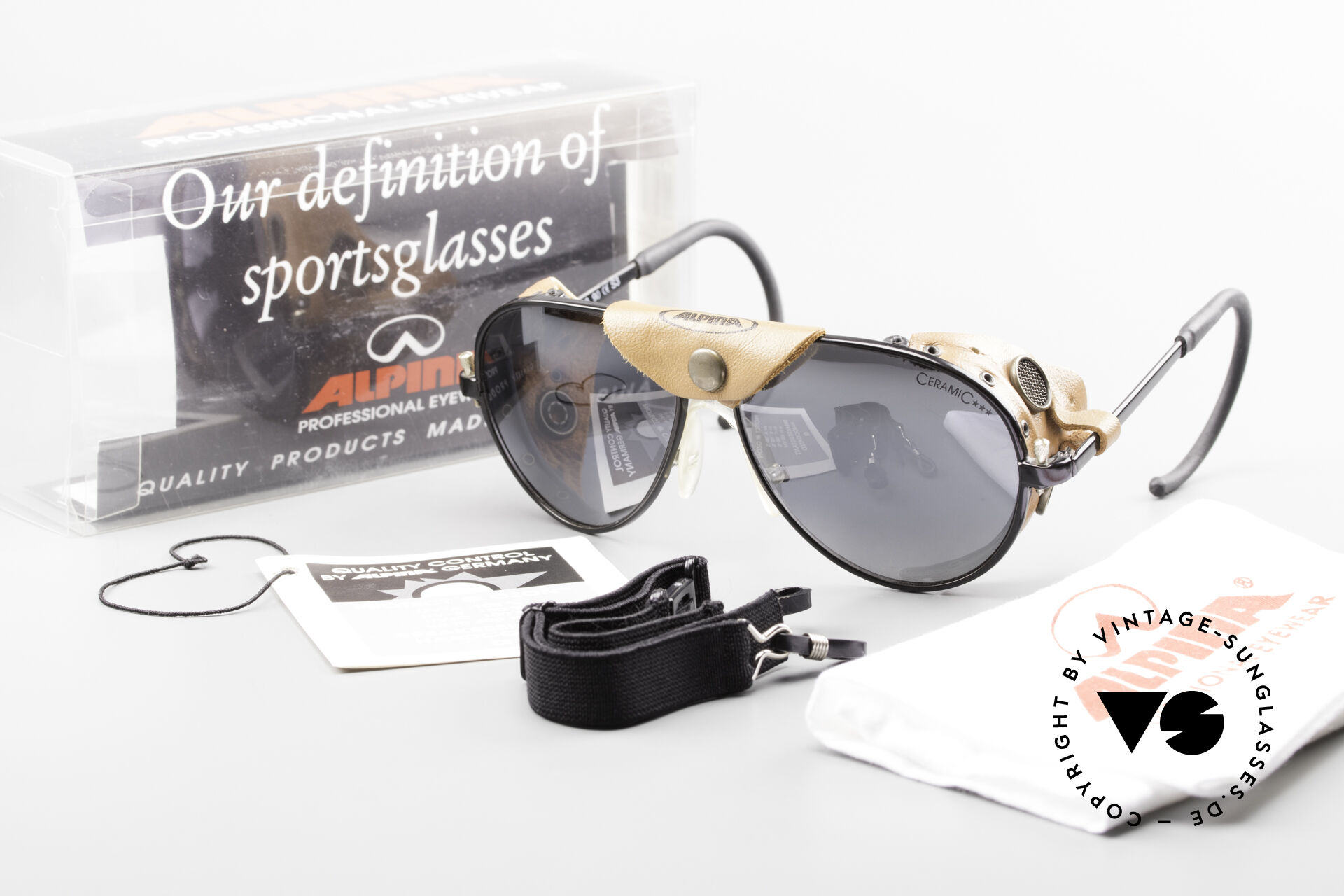 Sunglasses Alpina Ice Extreme Glacier Glasses Ski Goggles