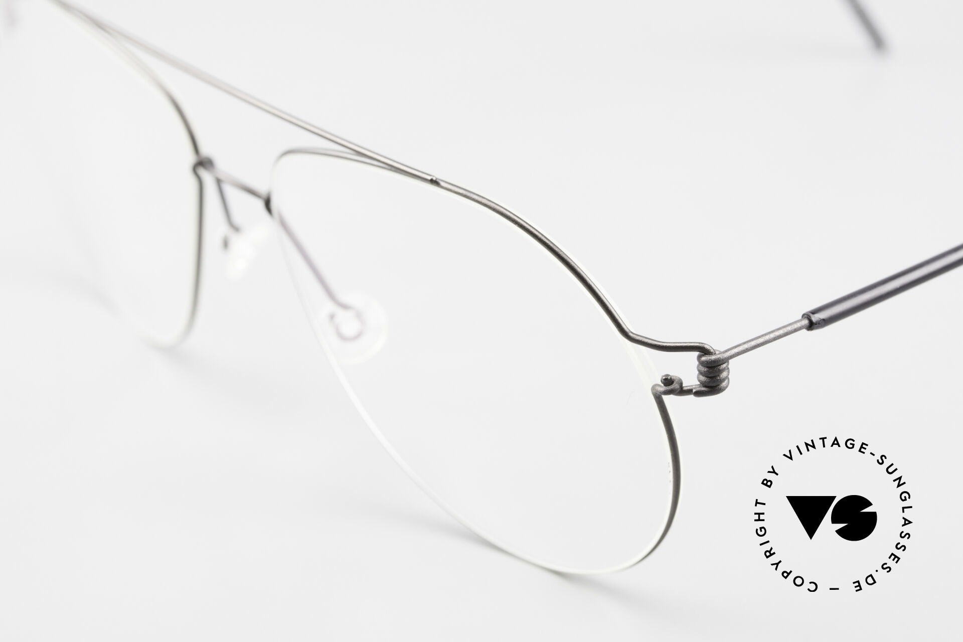 Glasses Lindberg Raymond Air Titan Rim Men's Specs Aviator Style