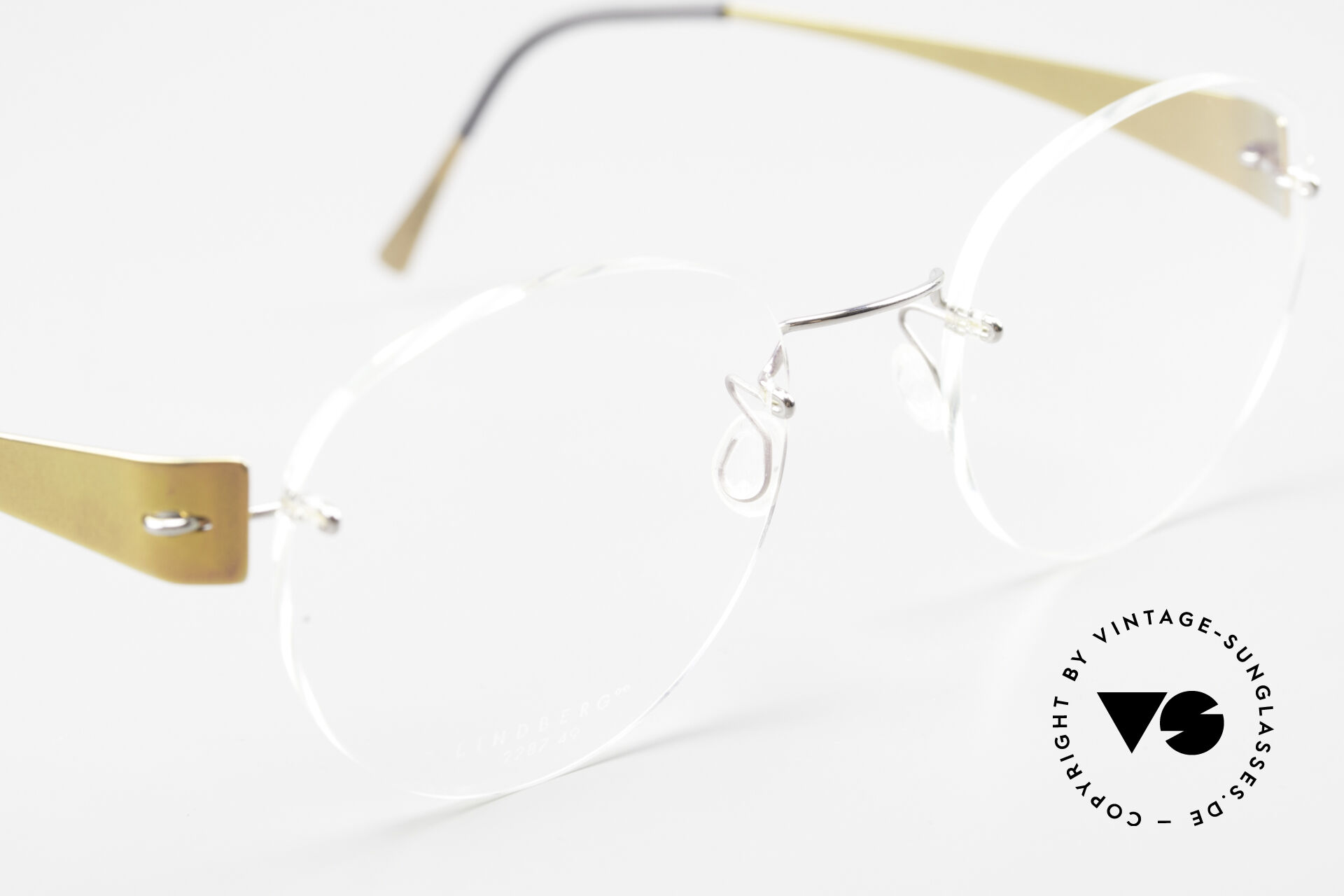 Glasses Lindberg 2287 Spirit Titan Rimless Women's Eyeglasses