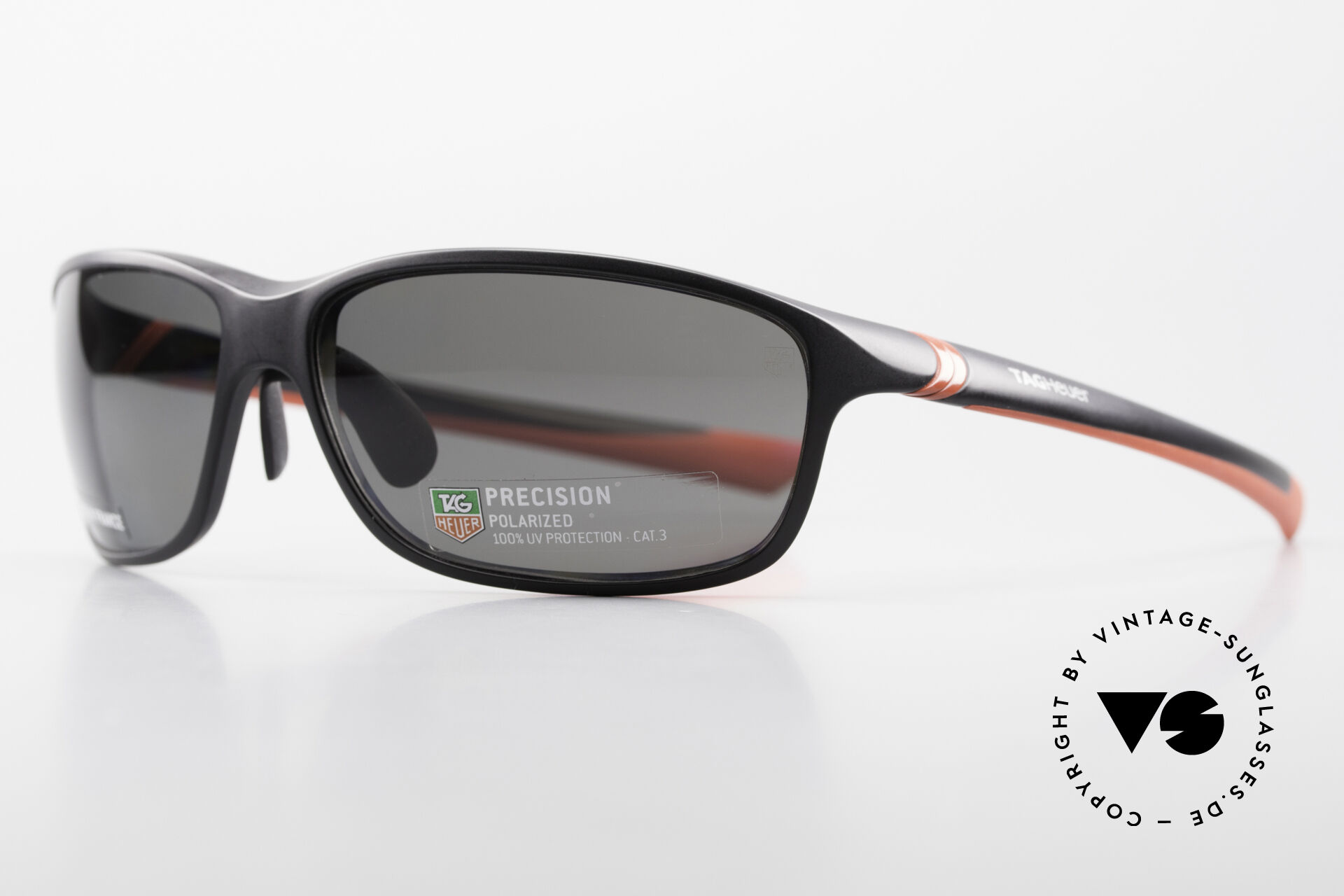 Sunglasses Tag Heuer 6021 Precision Polarized Sports Shades Men