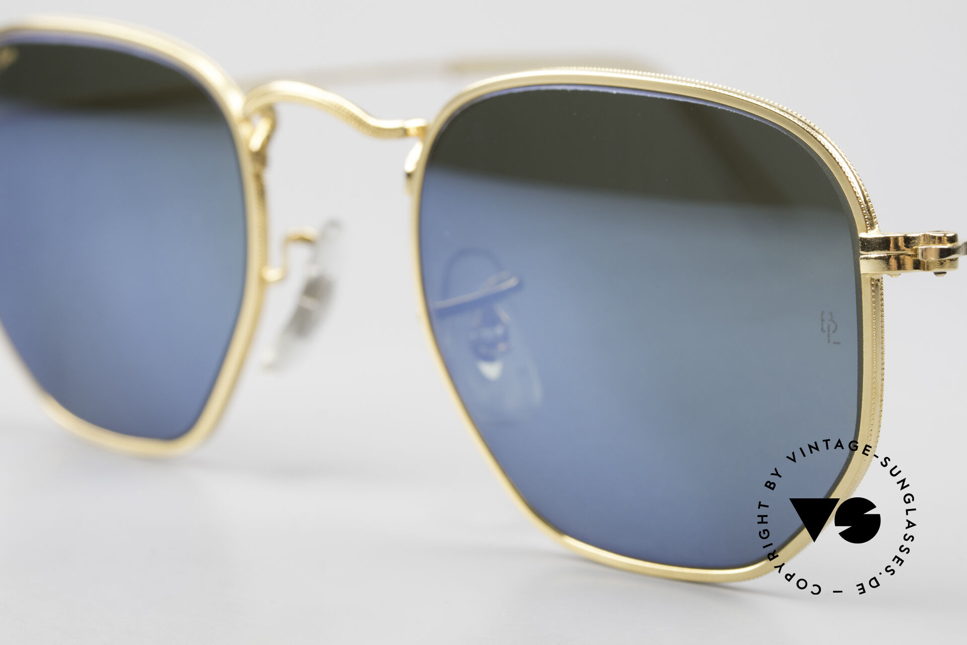 Sunglasses Ray Ban Classic Style III Blue Mirrored B&L Lenses