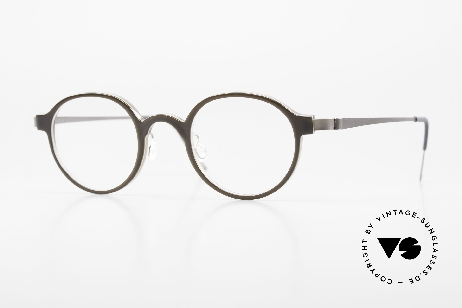 Glasses Lindberg 1013 Acetanium Round Designer Specs Panto