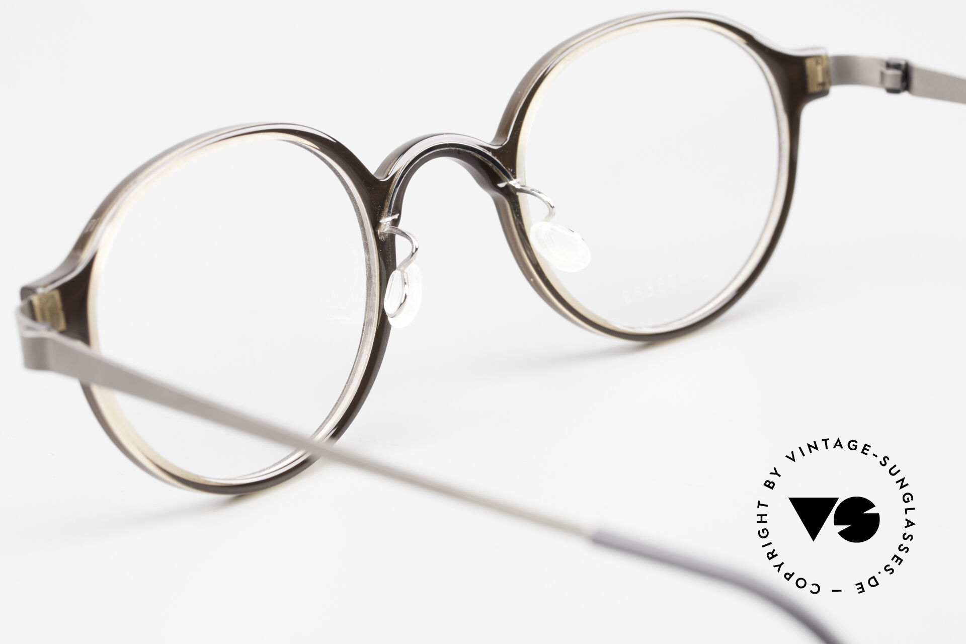 Glasses Lindberg 1013 Acetanium Designer Specs Panto Round