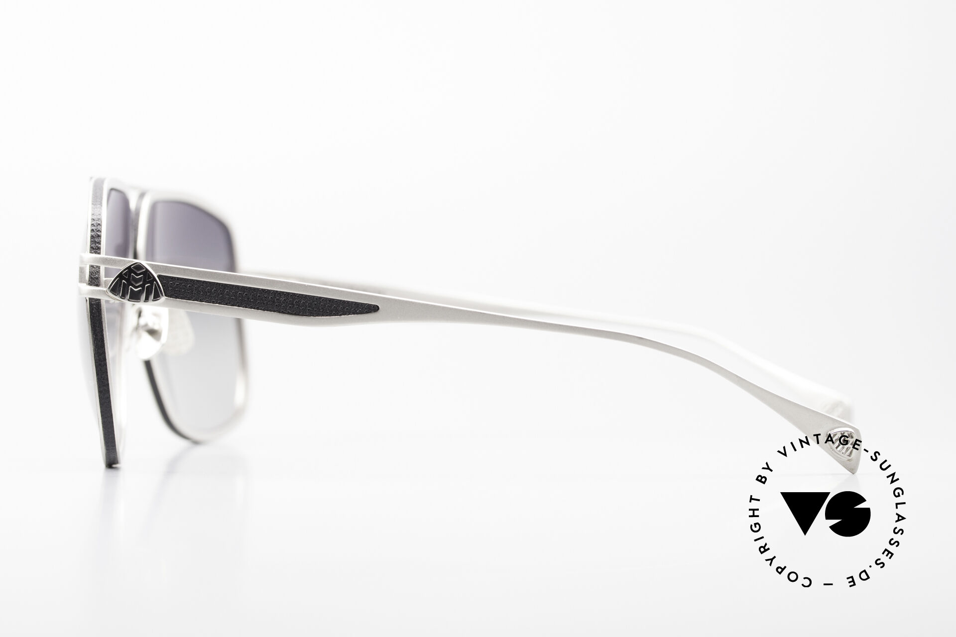 Sunglasses Maybach The Defiant I Platinum Shades Nappa Leather