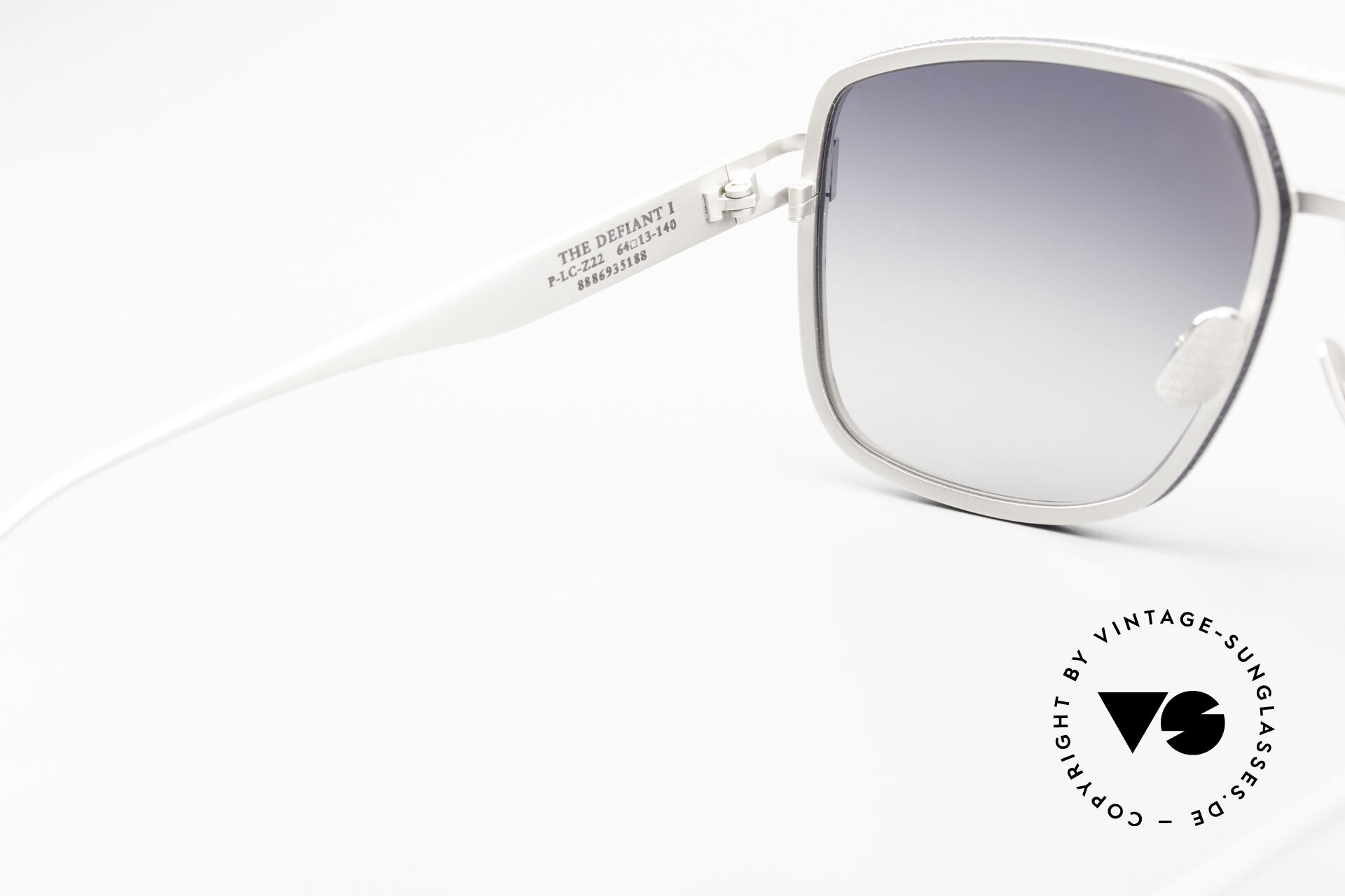 Sunglasses Maybach The Defiant I Platinum Shades Nappa Leather