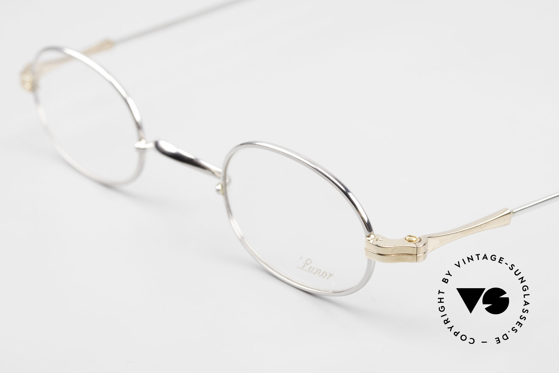 Glasses Lunor II 08 Oval Frame Limited Bicolor