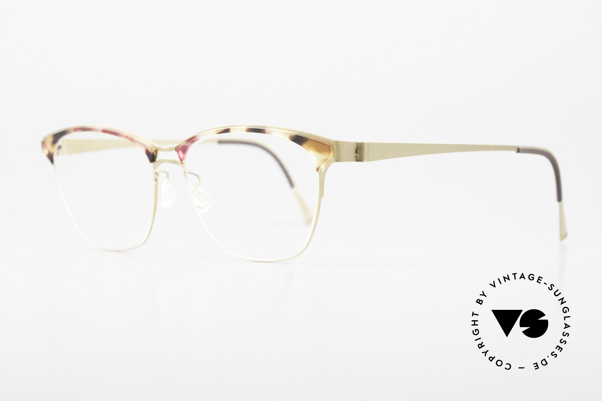 Glasses Lindberg 9847 Strip Titanium Women's Glasses Combi Frame