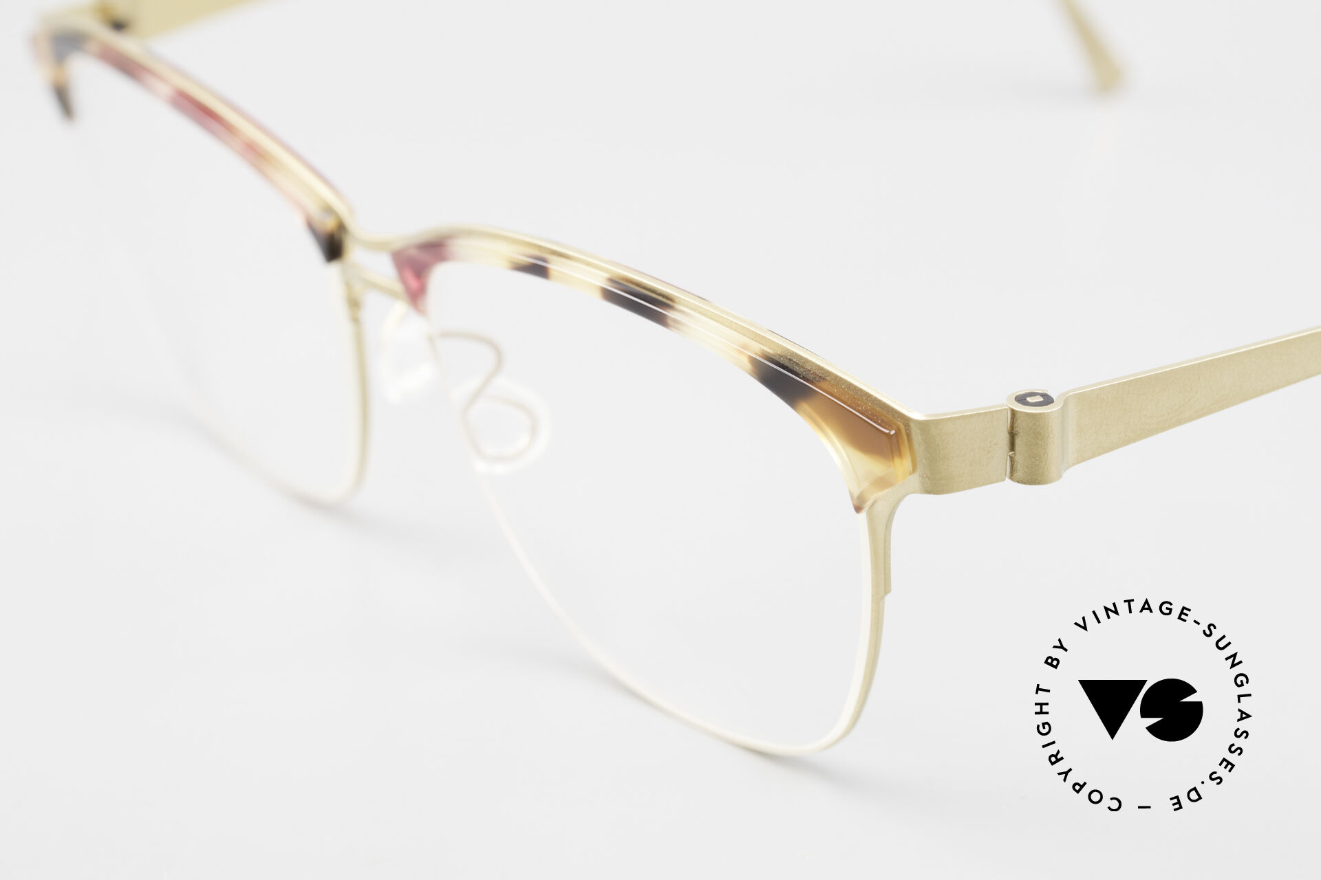 Glasses Lindberg 9847 Strip Titanium Women's Glasses Combi Frame