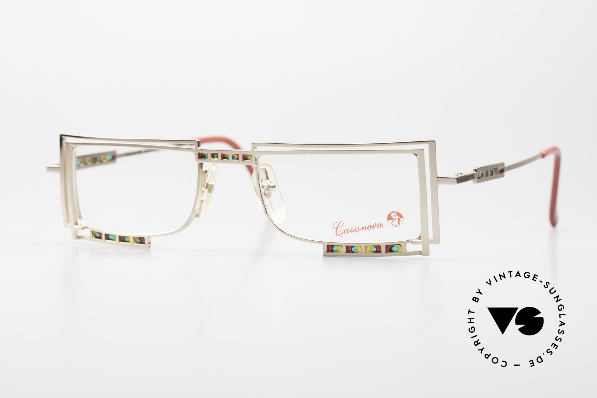 Glasses Casanova LC4 24kt Gold Plated Eyeglasses