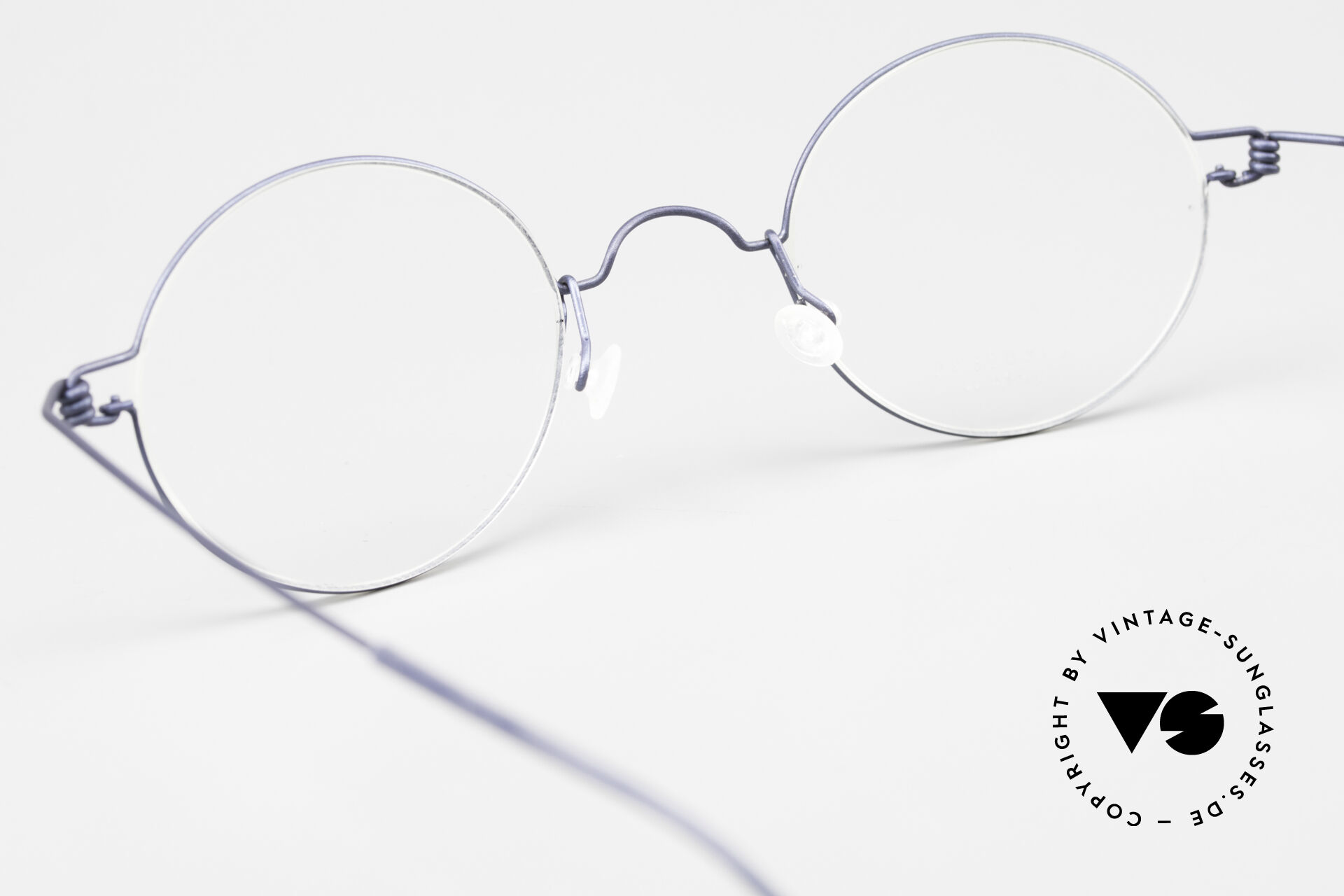 Glasses Lindberg Corona Air Titan Rim Round Titanium Frame Unisex